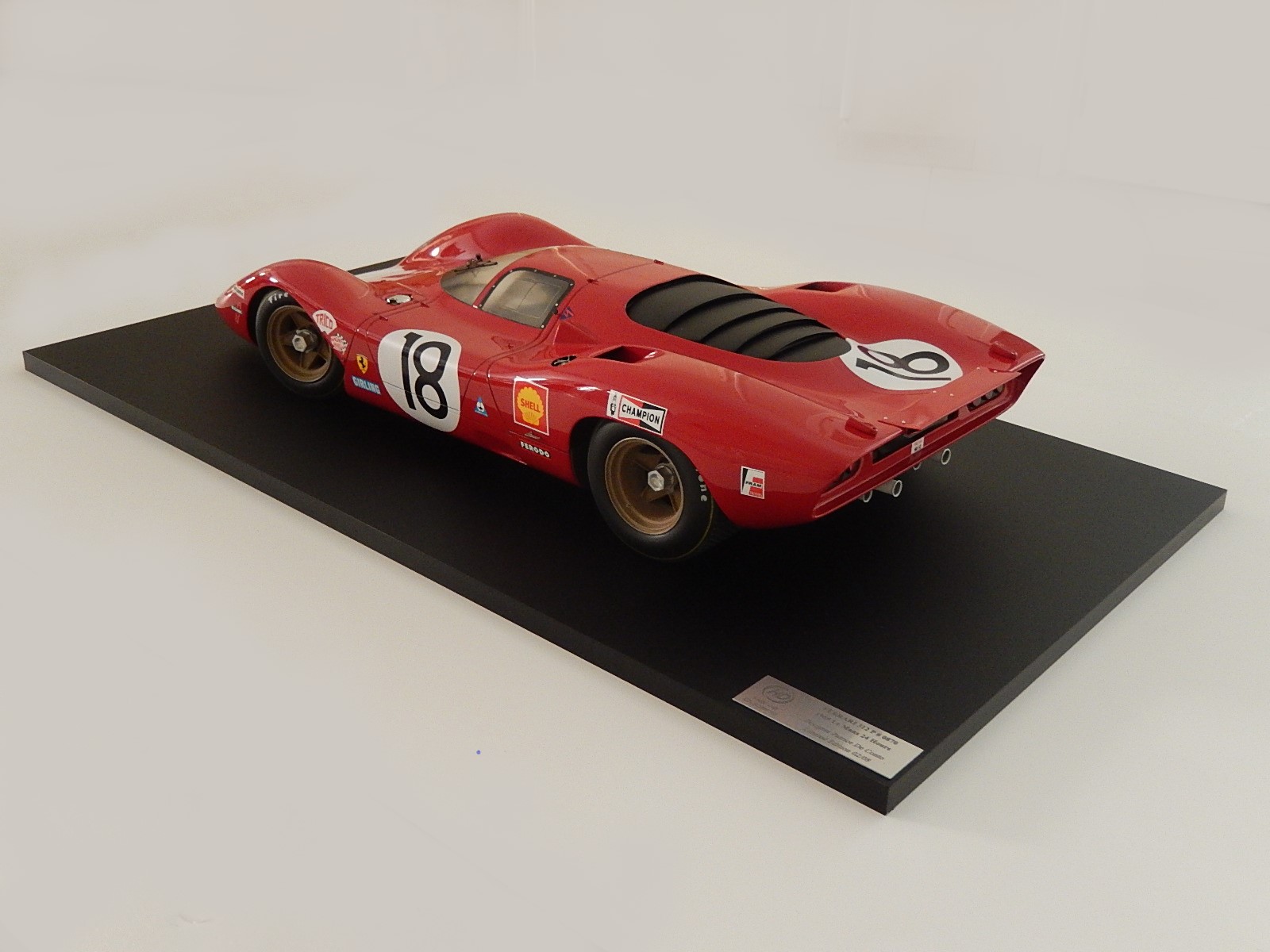 De Conto : Ferrari 312P Le mans 1969 built by H.Duband part 1, Modelart111