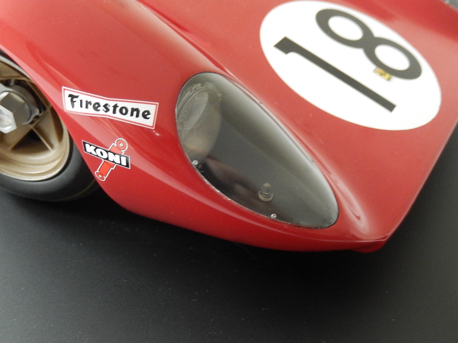 De Conto : Ferrari 312P Le mans 1969 built by H.Duband part 2, Modelart111