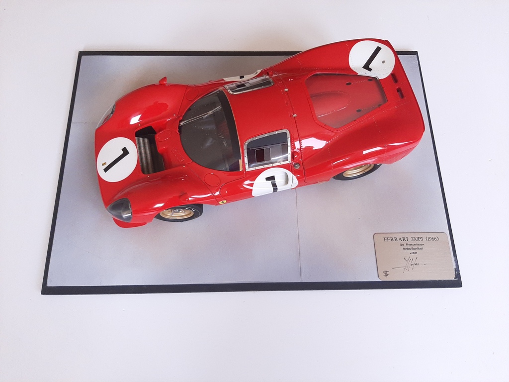 F. Suber : Ferrari 330 P3 Spa 1966 - 1/12 Scale -> SOLD, Modelart111
