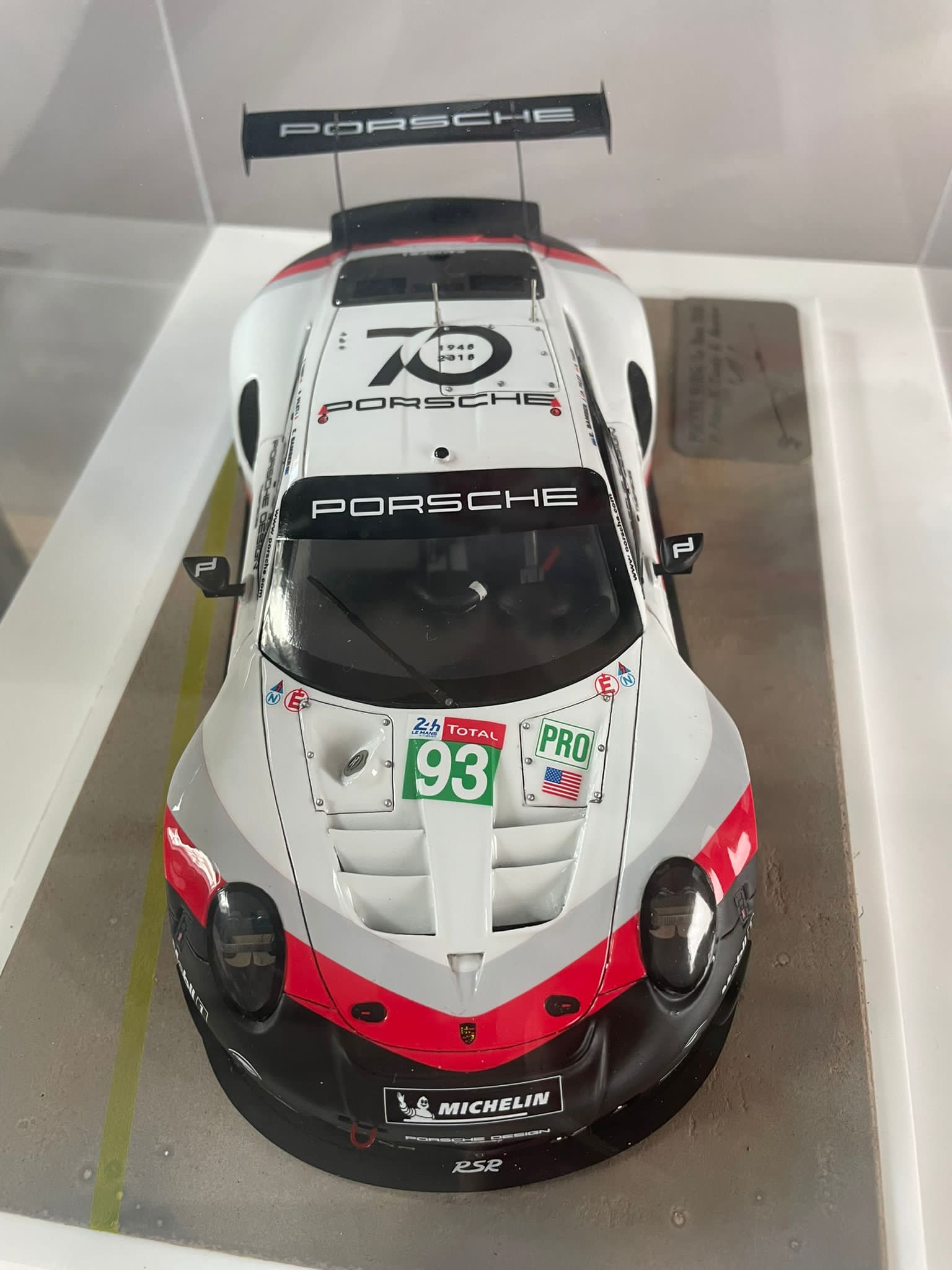 F. Suber : Porsche 911 RSR Le Mans 2018 1/24 scale, Modelart111