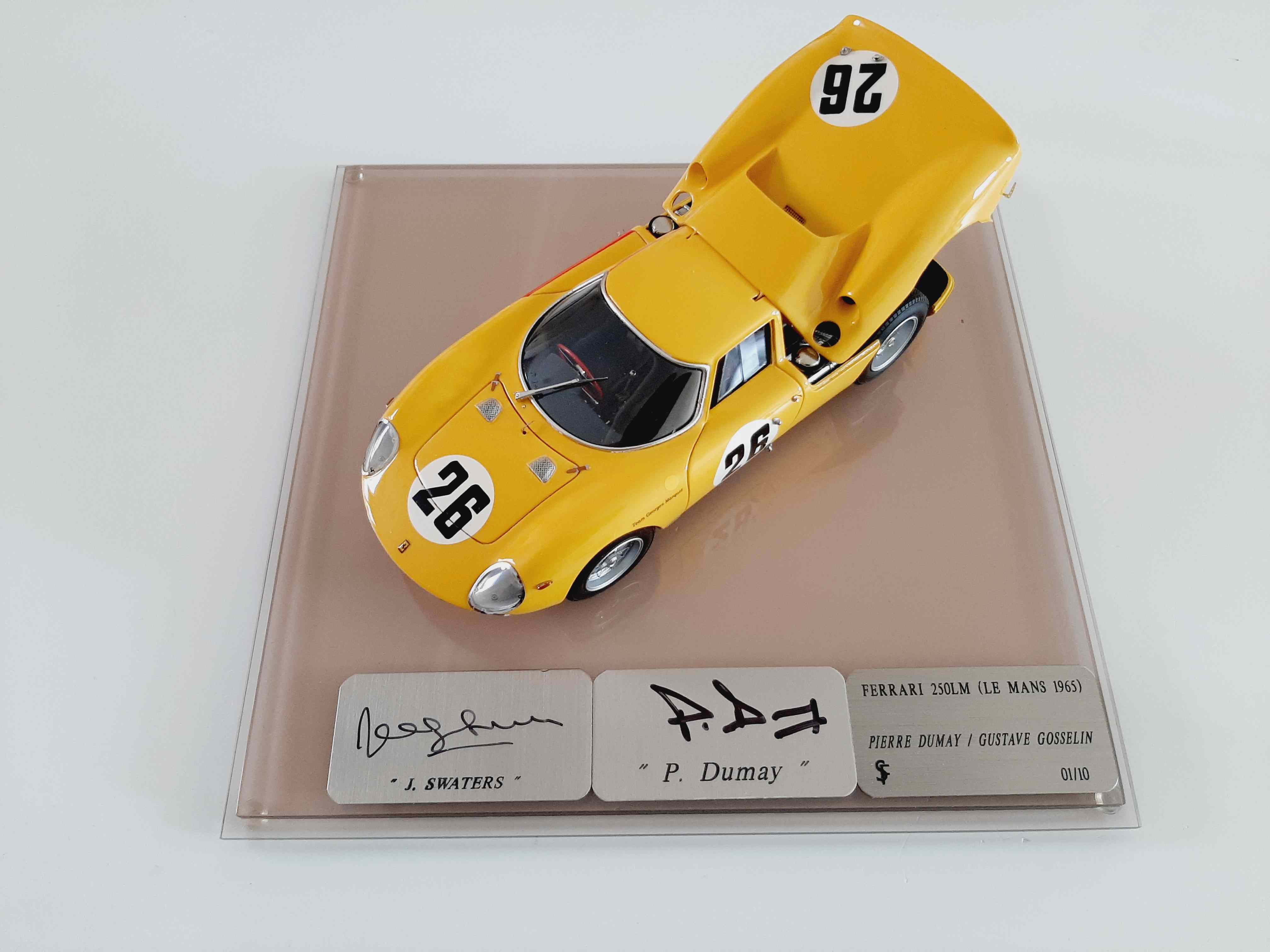 F. Suber : Ferrari 250 LM le Mans 1965 - 1/24 scale, Modelart111