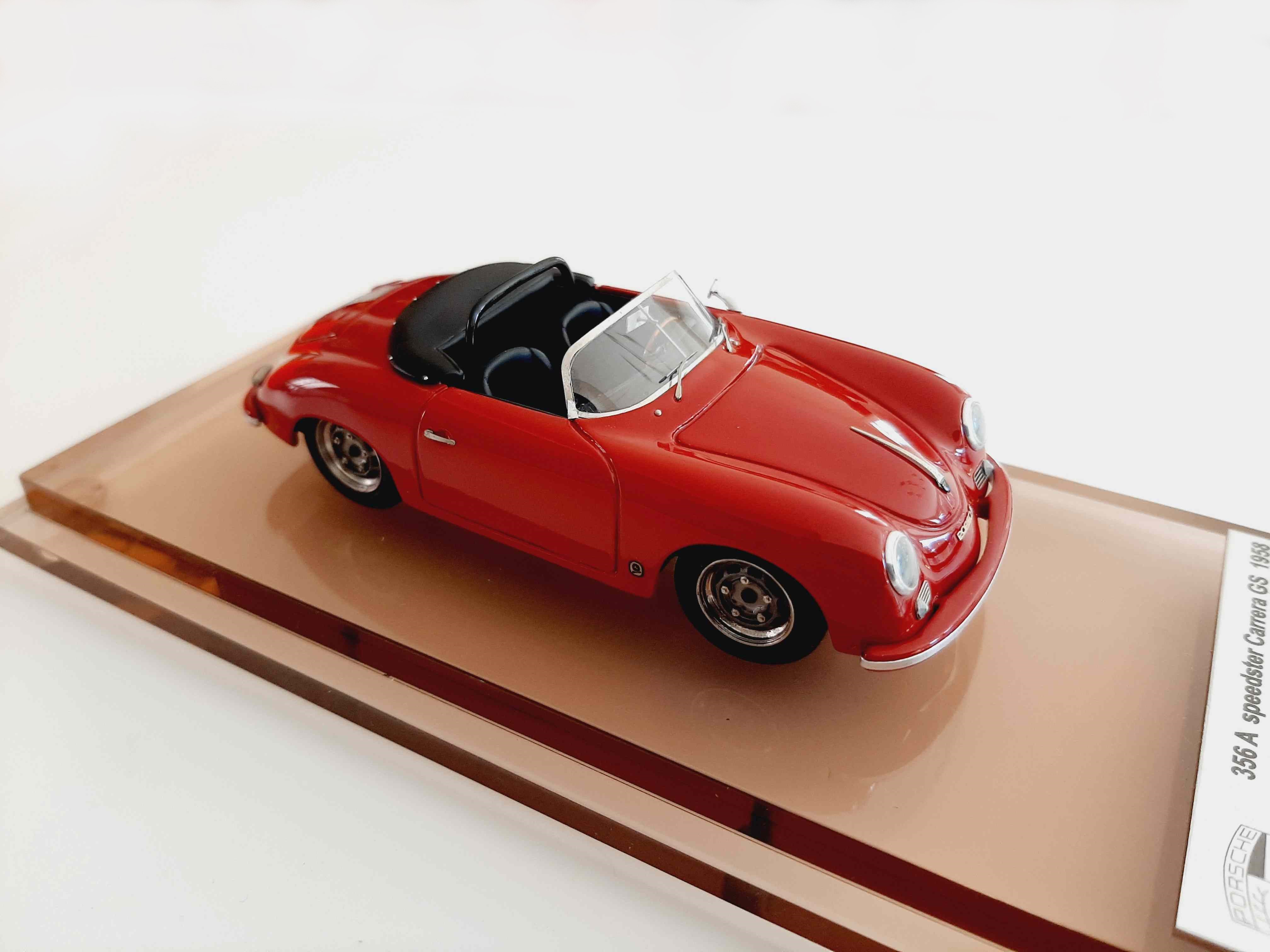 JF Alberca : Porsche 356 speedster red, Modelart111