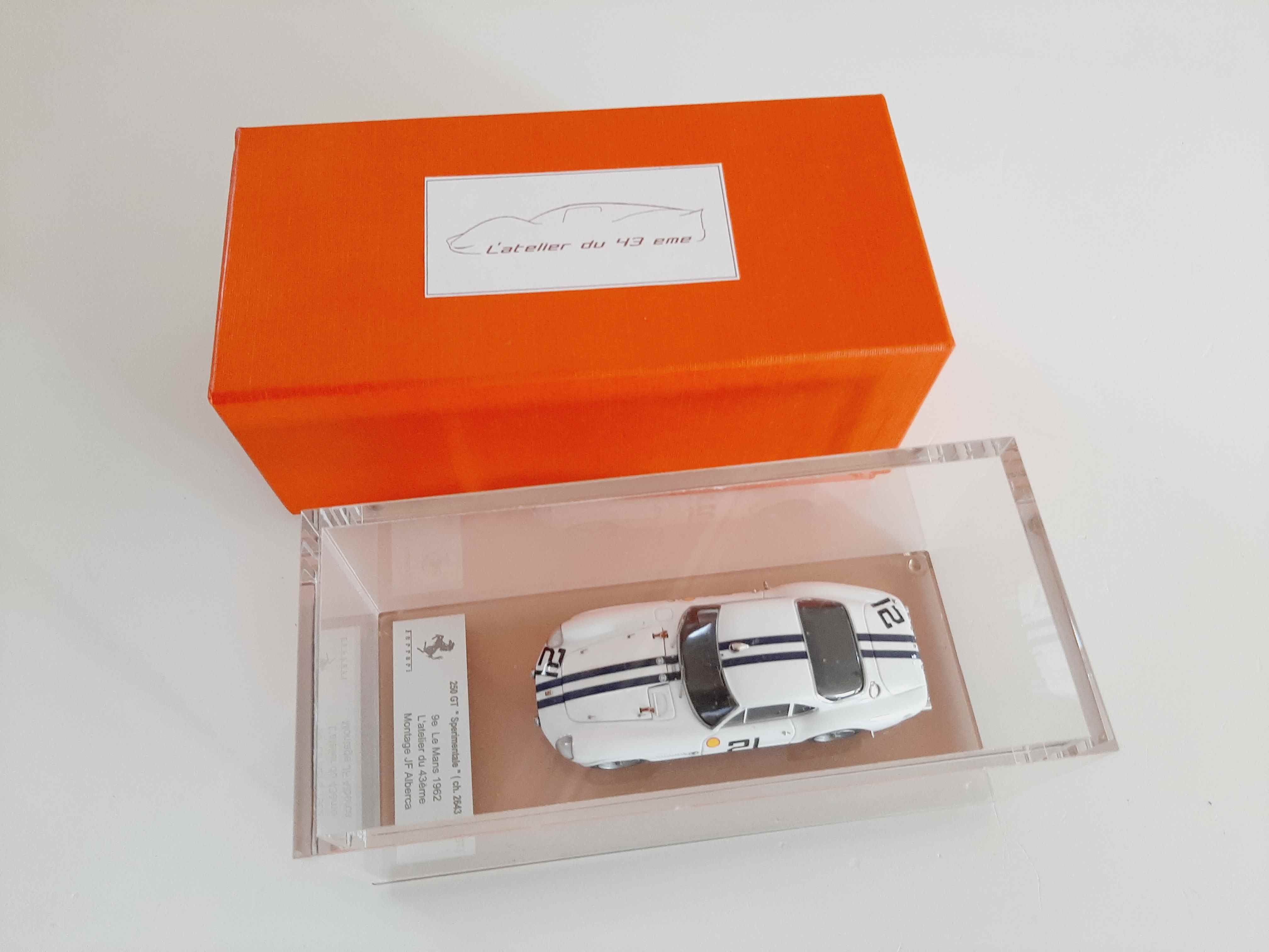 JF Alberca : Ferrari 250 GT Sperimentale le Mans 1962, Modelart111
