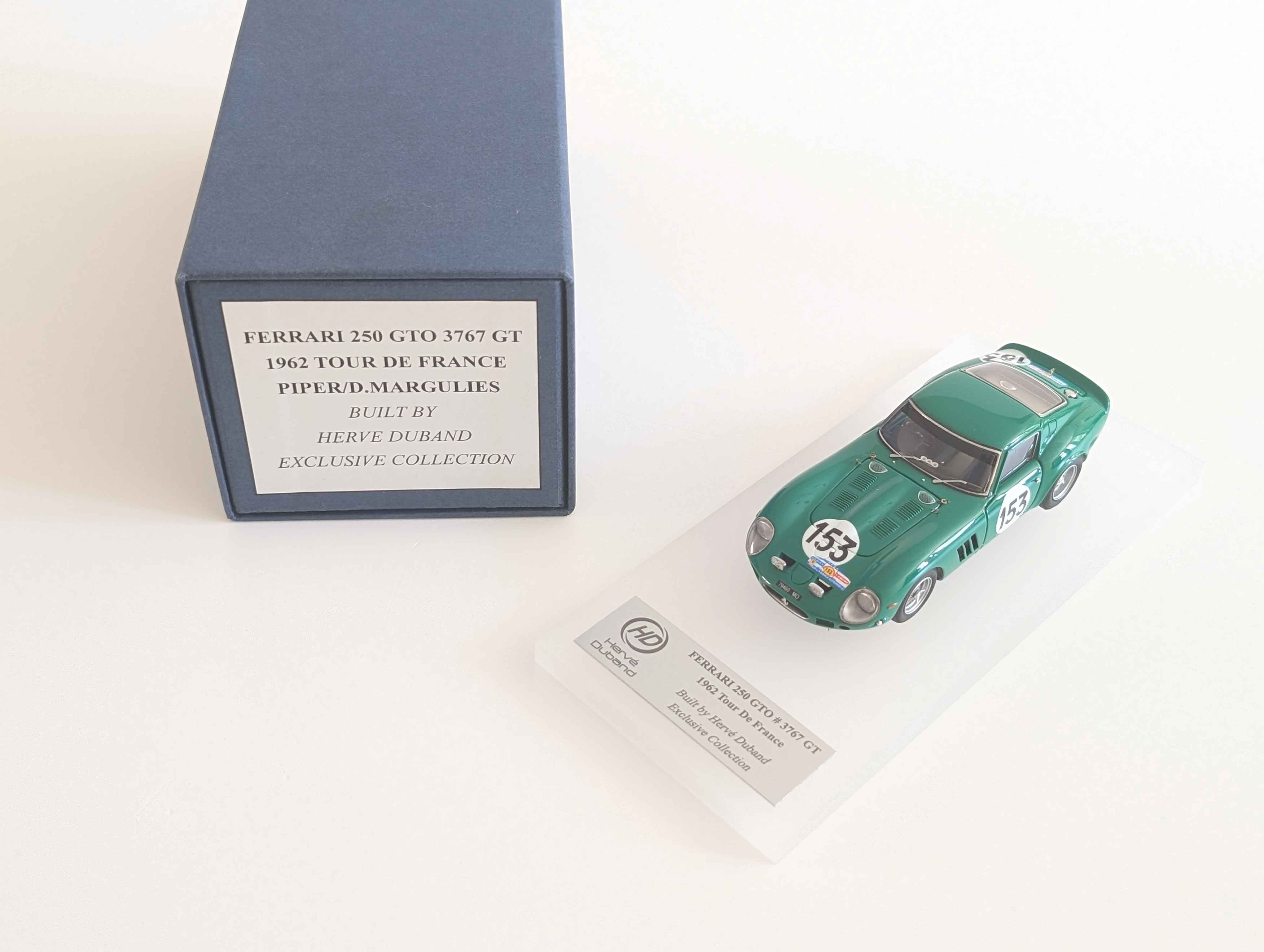 H. Duband : Ferrari 250 GTO #3767 Tour de France 1962, Modelart111