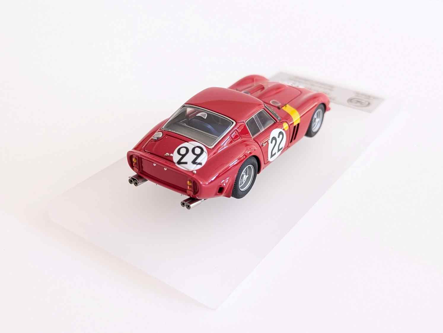 H. Duband : Ferrari 250 GTO 3rd le mans 1962, Modelart111