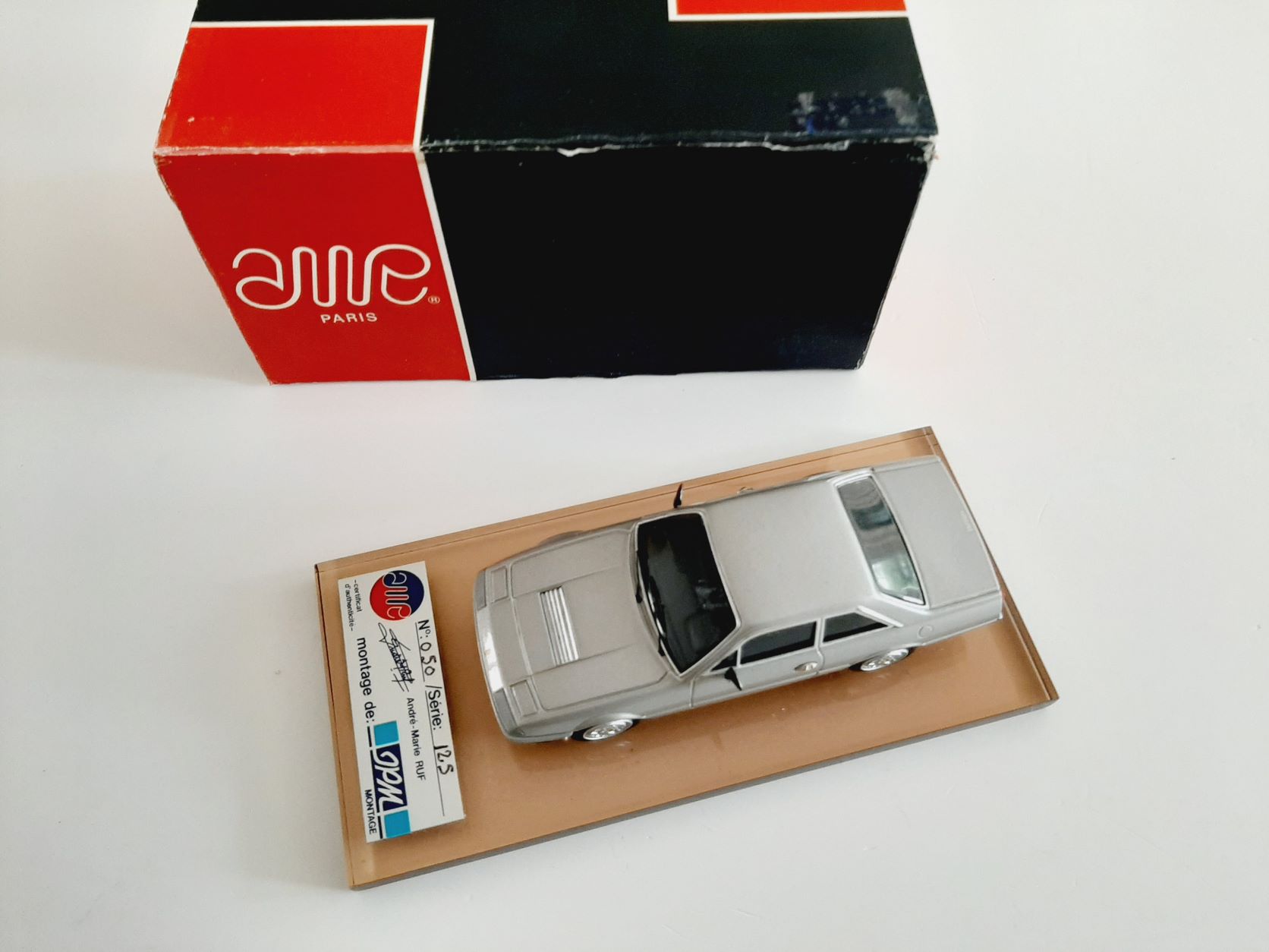 AM Ruf : Ferrari 412 1985 - One of the 25 Grey -> SOLD, Modelart111