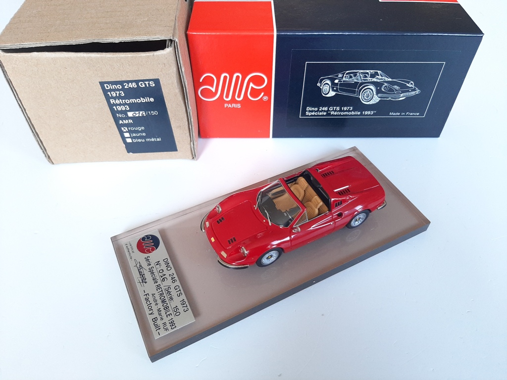 AM Ruf : Ferrari Dino 246 GTS for Retromobile Show 1993 --> SOLD ...