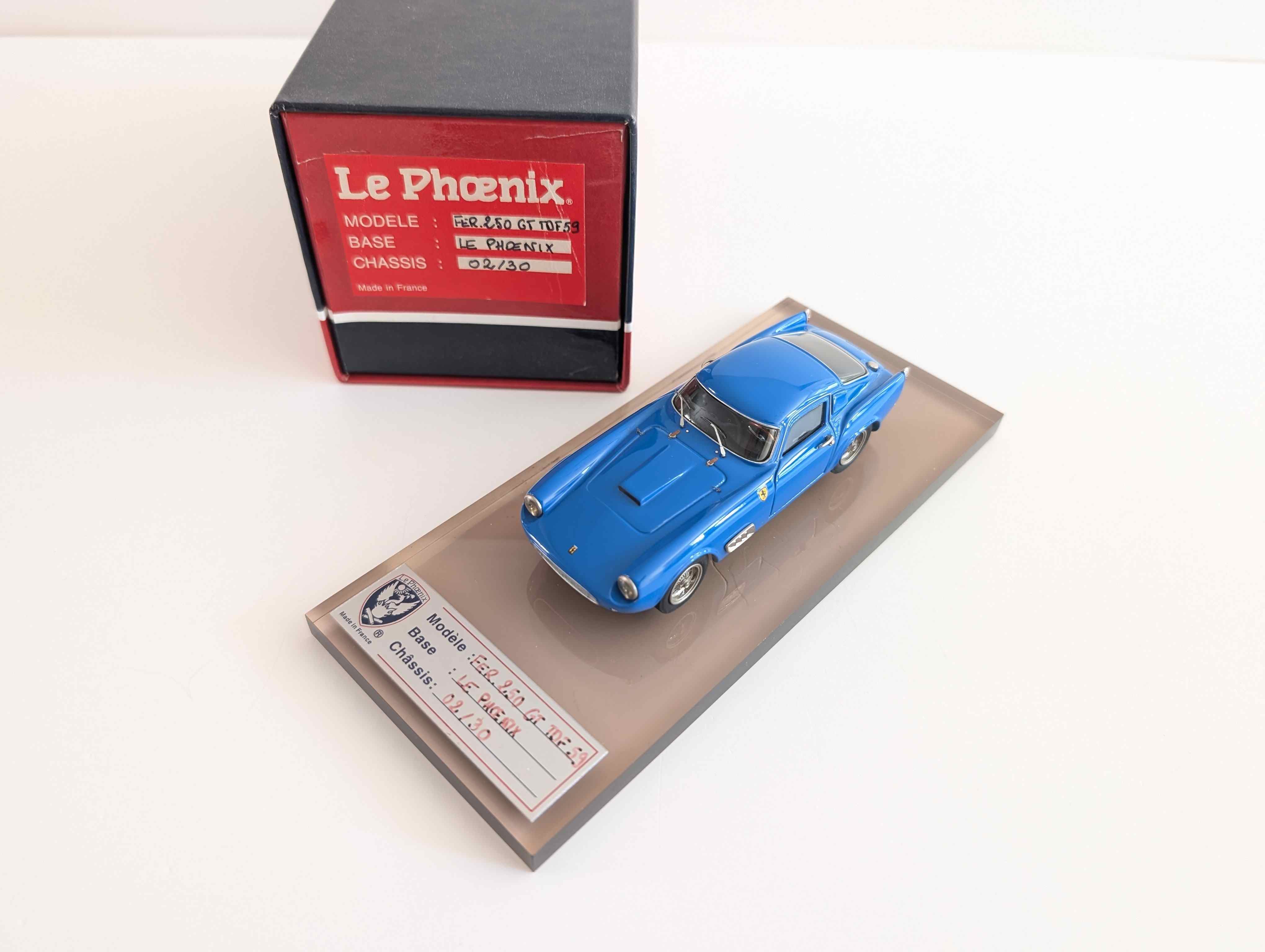 AM Ruf : Ferrari 250 GT TDF 59 Blue, Modelart111