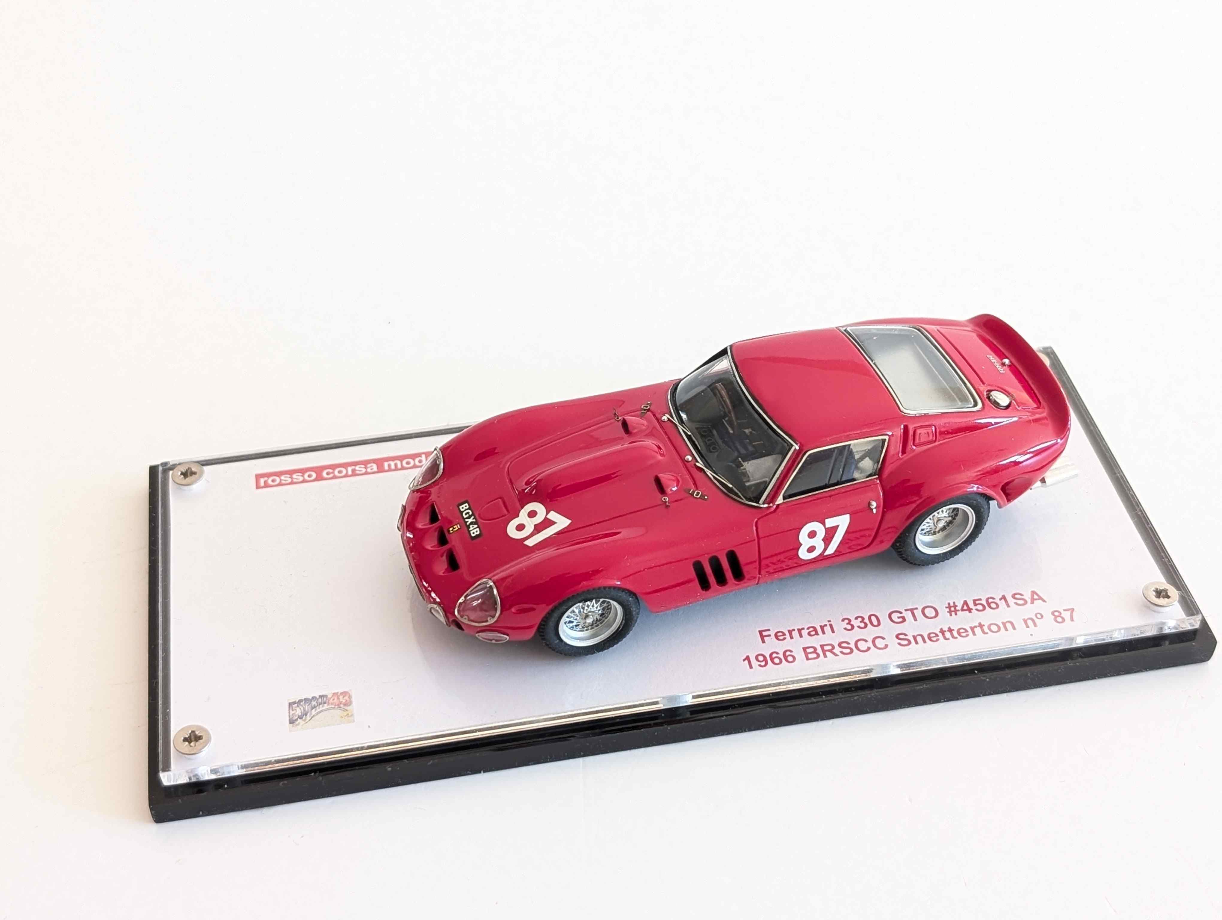 Rosso Corsa models : Ferrari 330 GTO #4561 --> SOLD, Modelart111