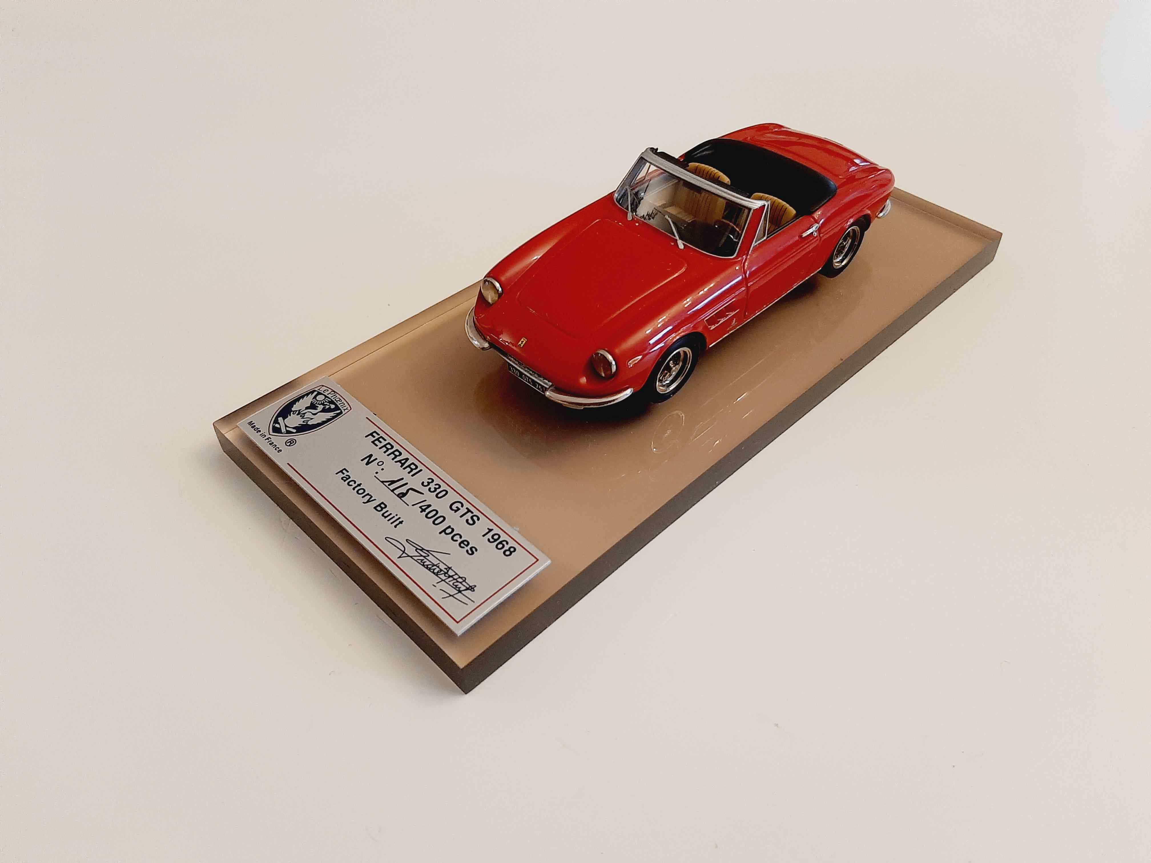 AM Ruf : Ferrari 330 GTS red, Modelart111