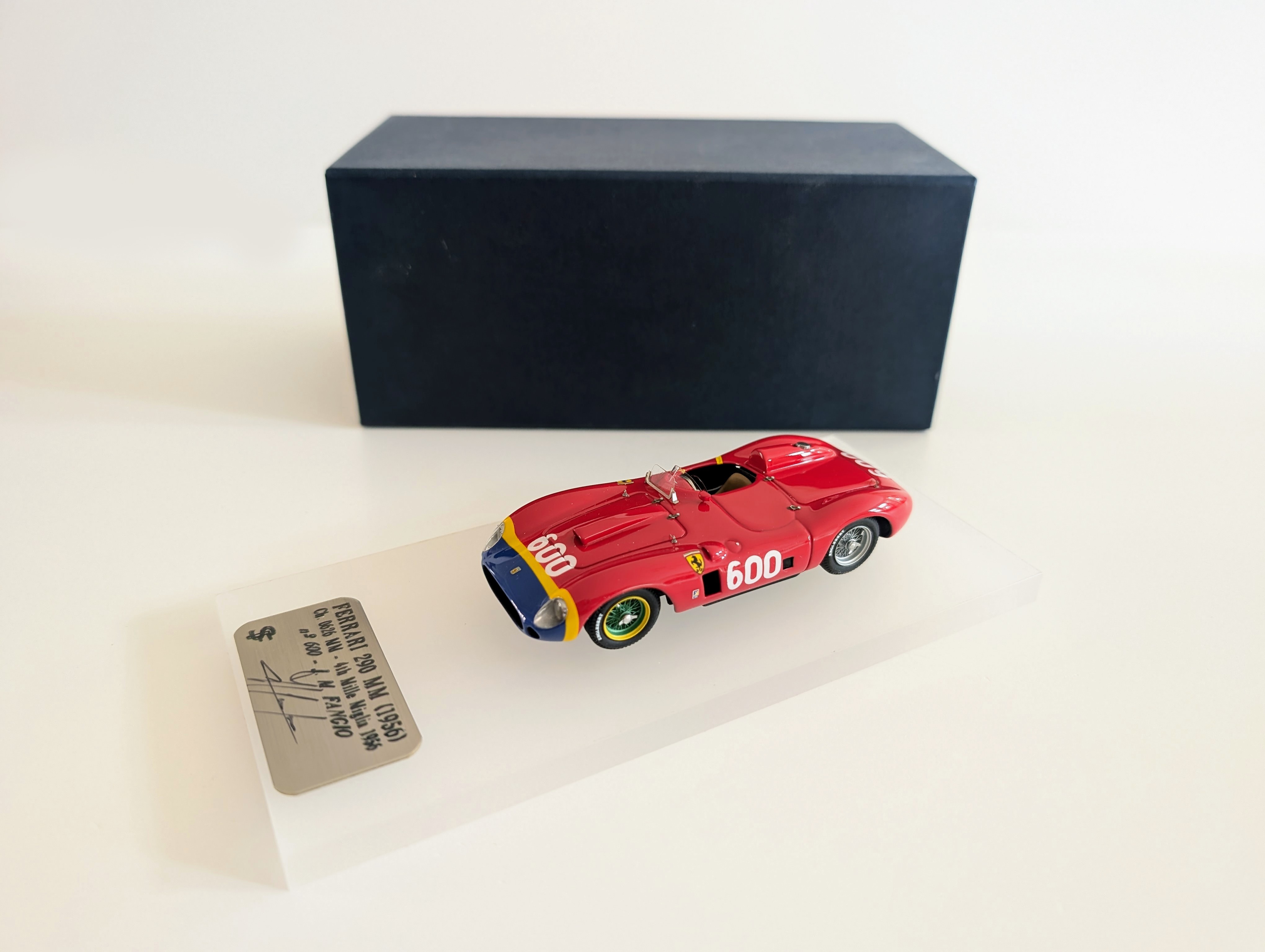 F. Suber : Ferrari 290 MM Mille Miglia 1956, Modelart111