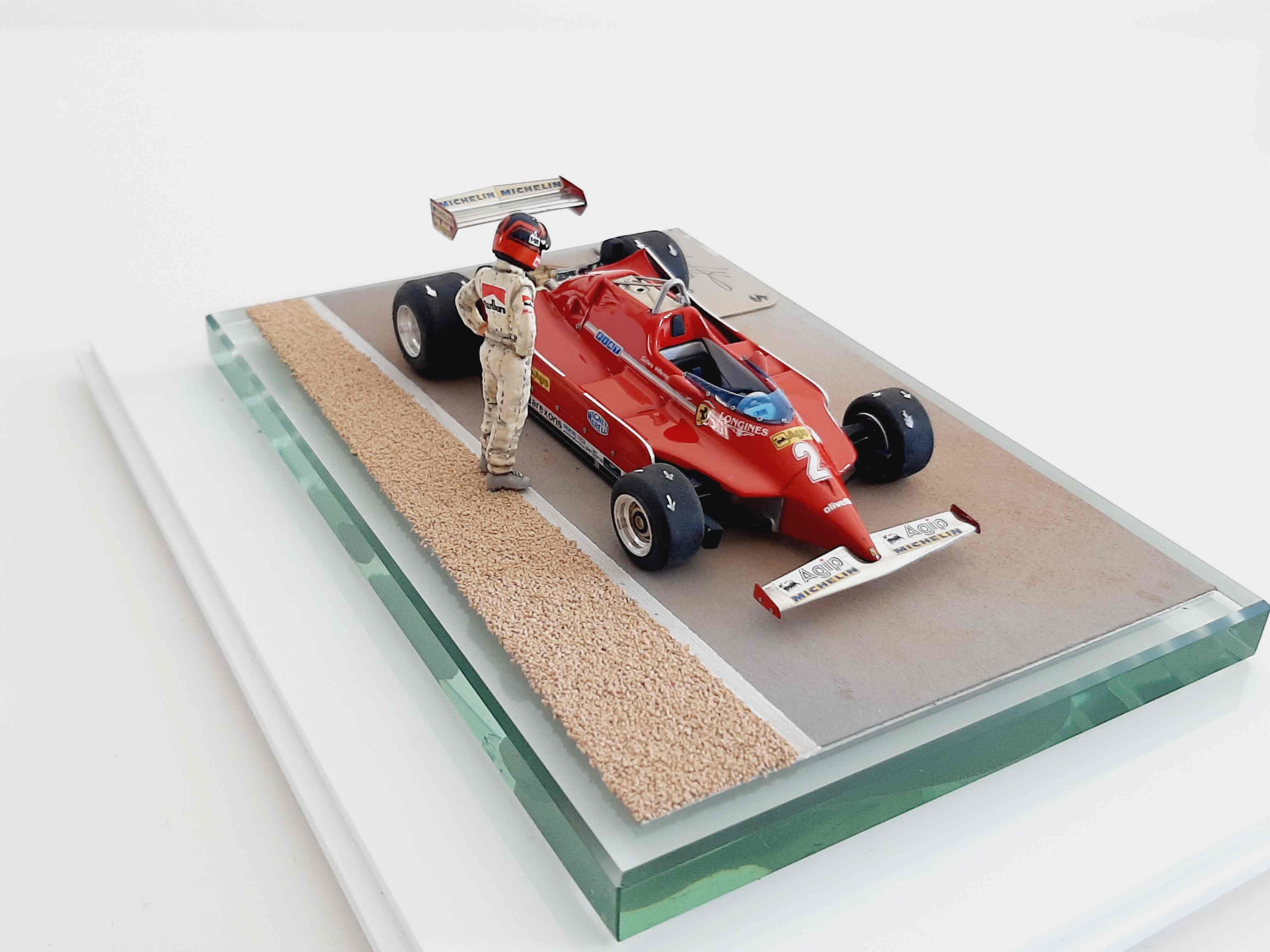 F. Suber : Ferrari 126C Gilles Villeneuve -> SOLD, Modelart111