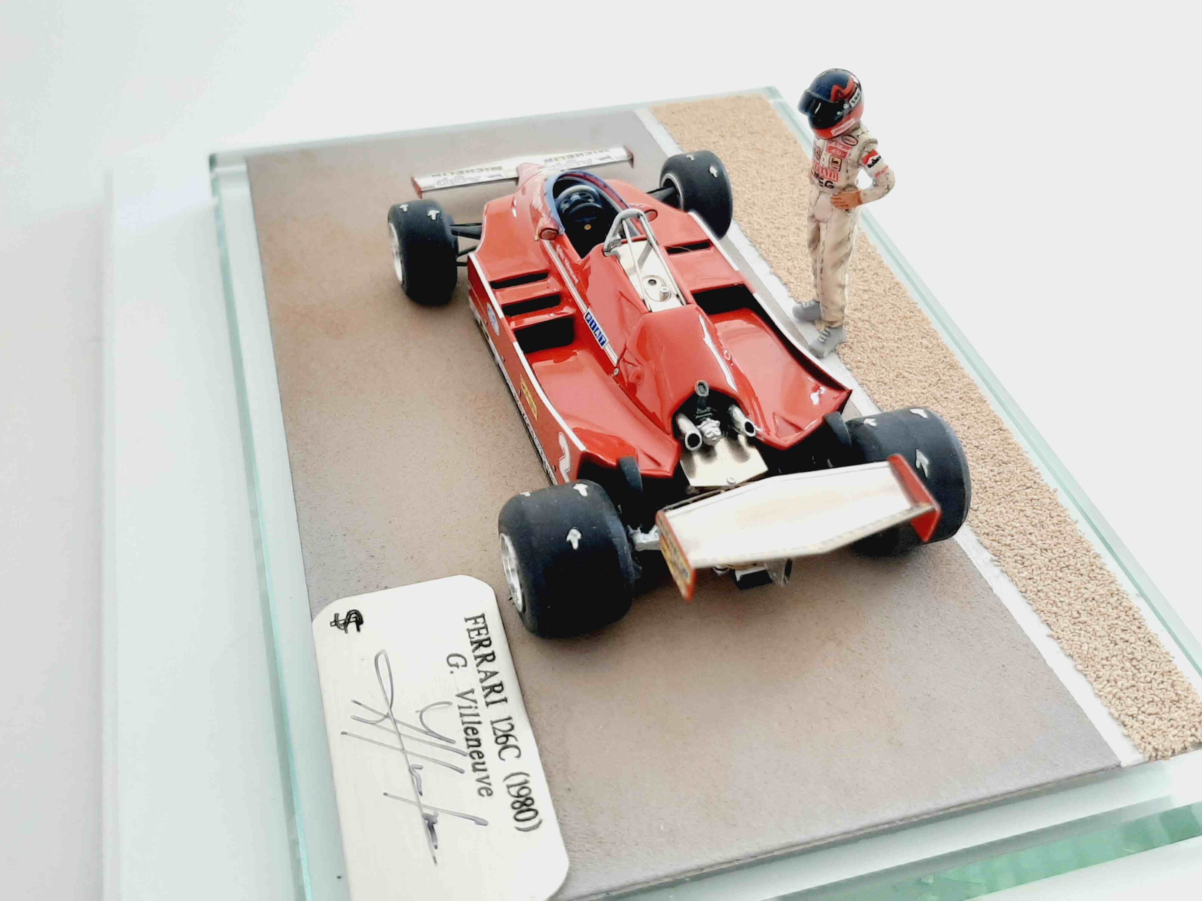 F. Suber : Ferrari 126C Gilles Villeneuve -> SOLD, Modelart111