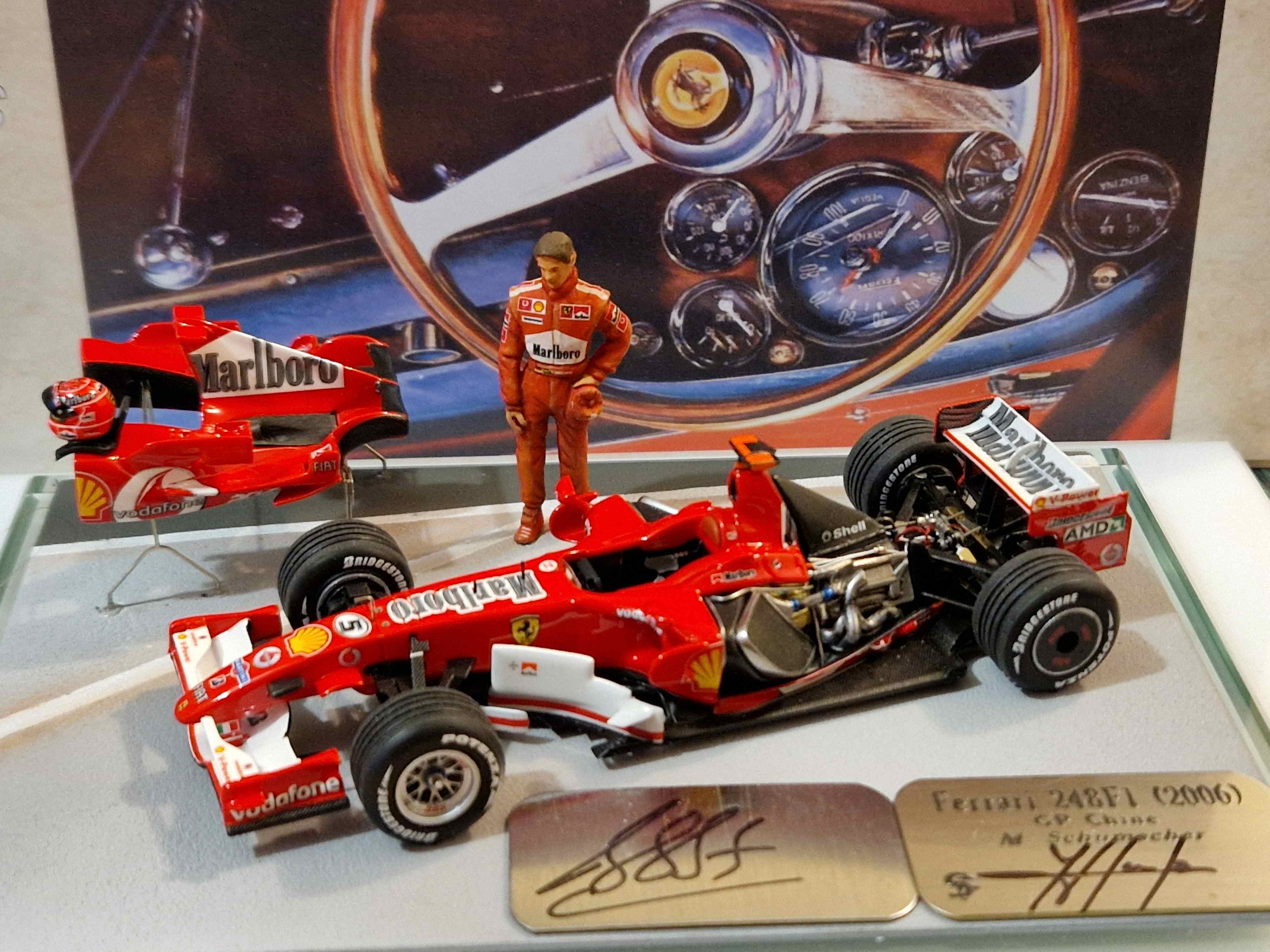 F. Suber : Ferrari 248F1 Schumacher China GP 2006 --> SOLD, Modelart111