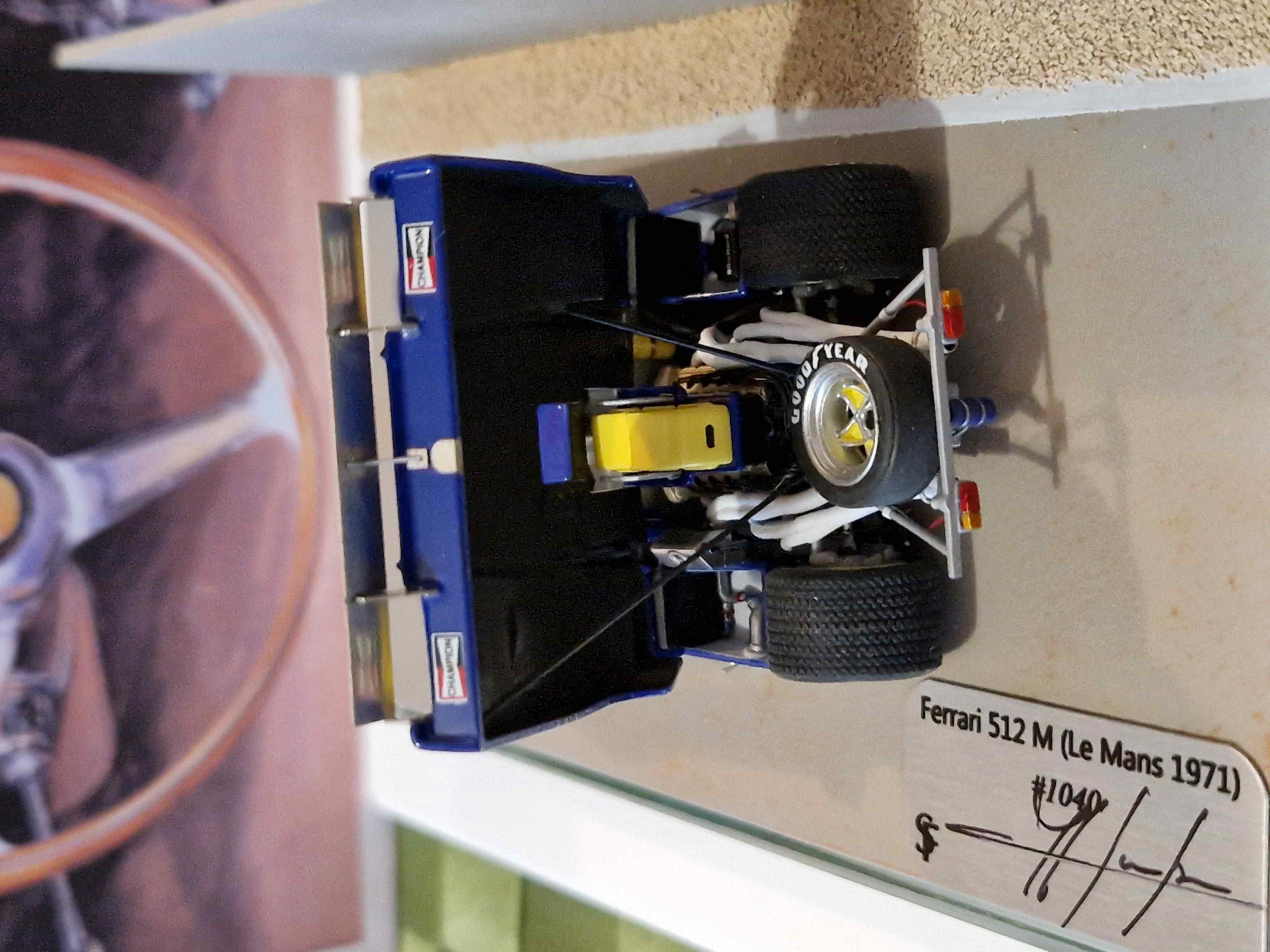 F. Suber : Ferrari 512M Sunoco Mans 1971, Modelart111