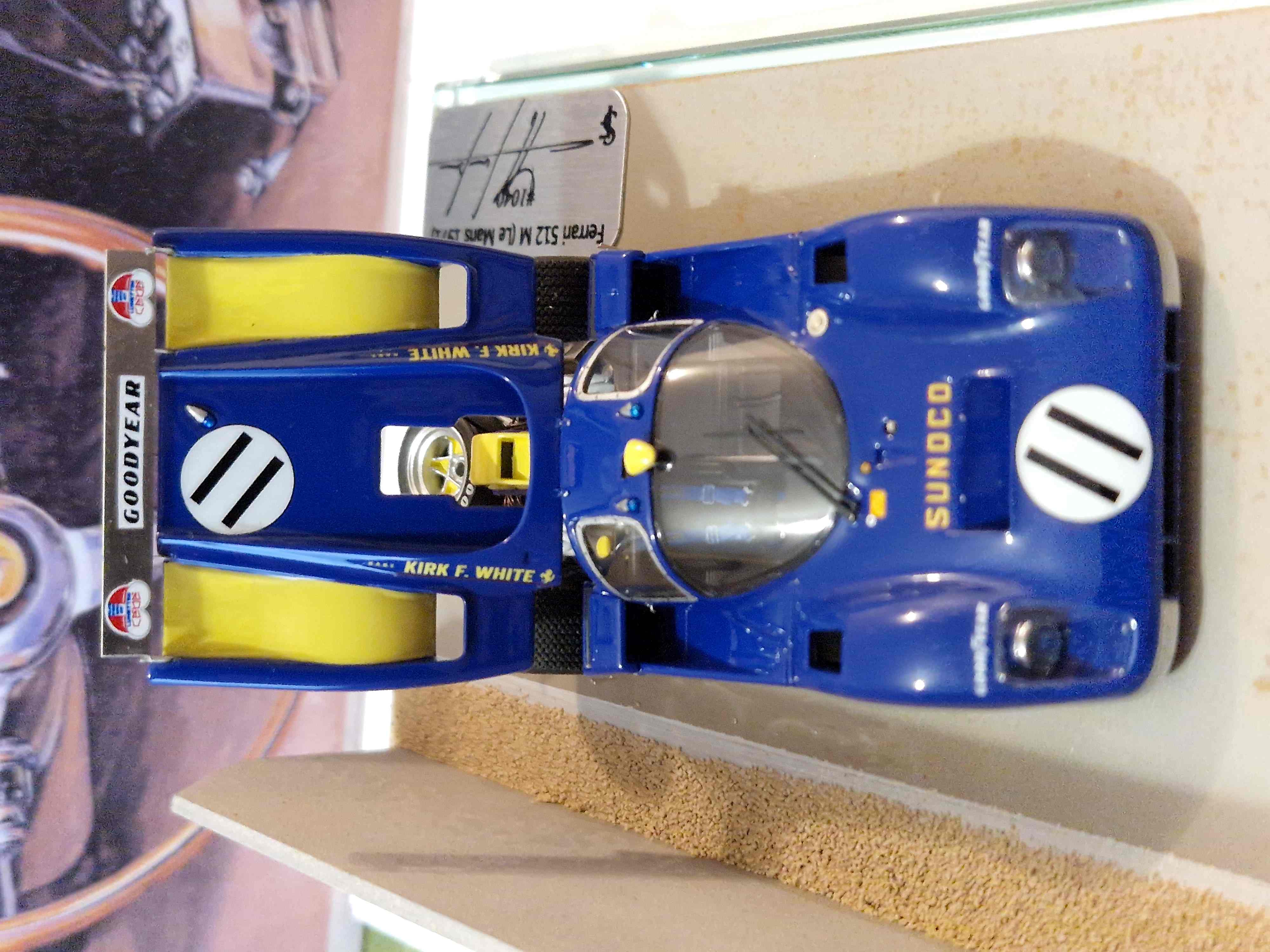 F. Suber : Ferrari 512M Sunoco Mans 1971, Modelart111