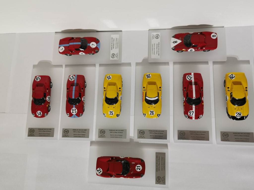 H. Duband : Ferrari 250 LM race versions --> SOLD OUT !, Modelart111