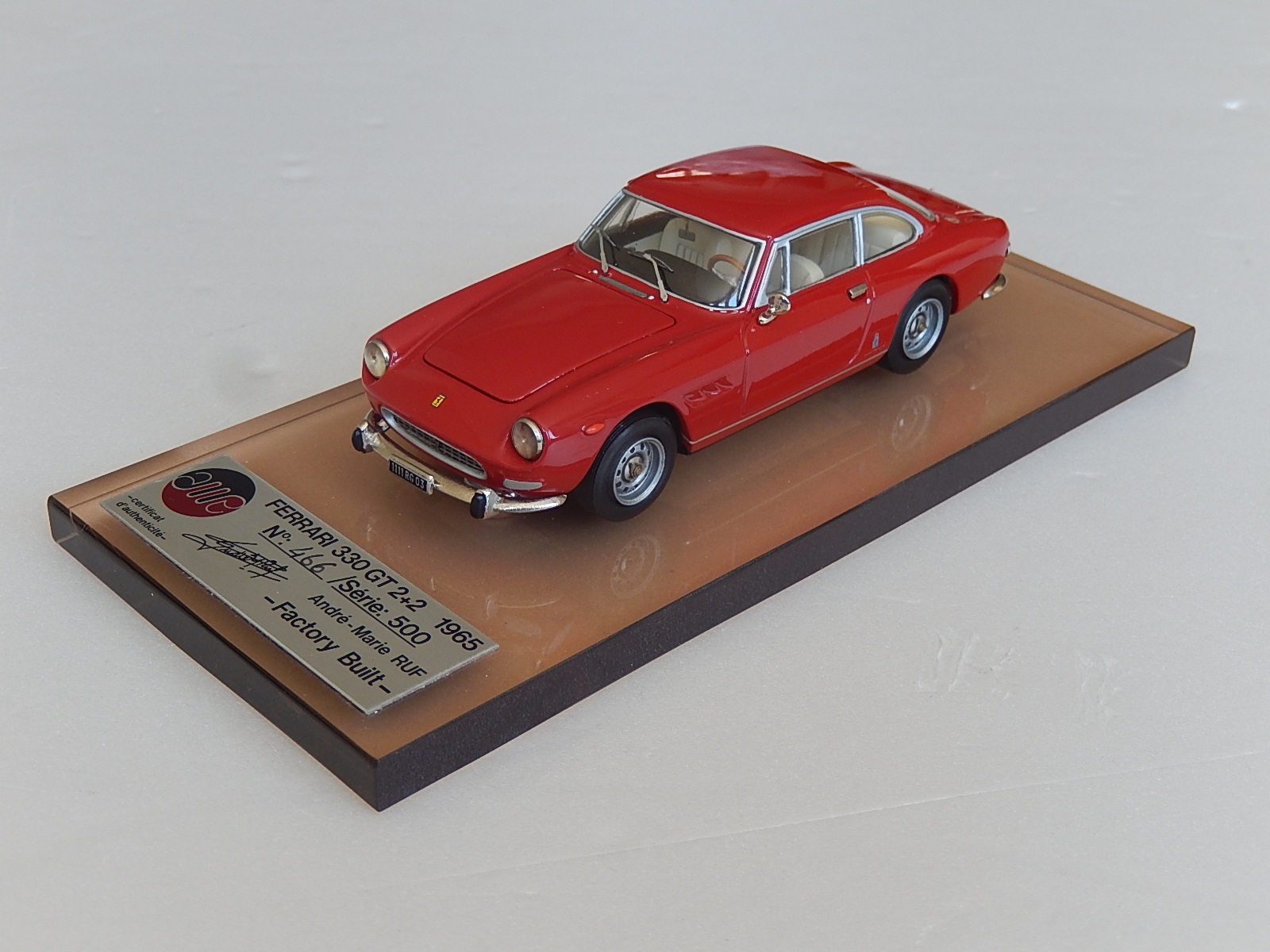 AM Ruf : Ferrari 330 GT 2+2 red, Modelart111