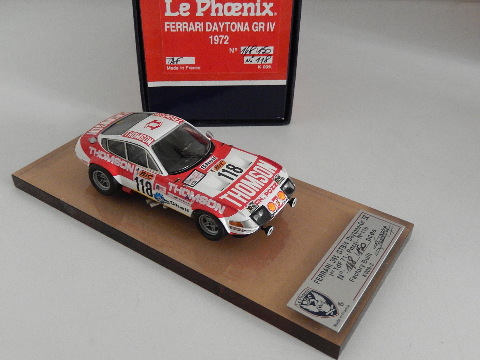 AM Ruf : Ferrari Daytona GRIV Thomson TDF 1971 --> SOLD, Modelart111