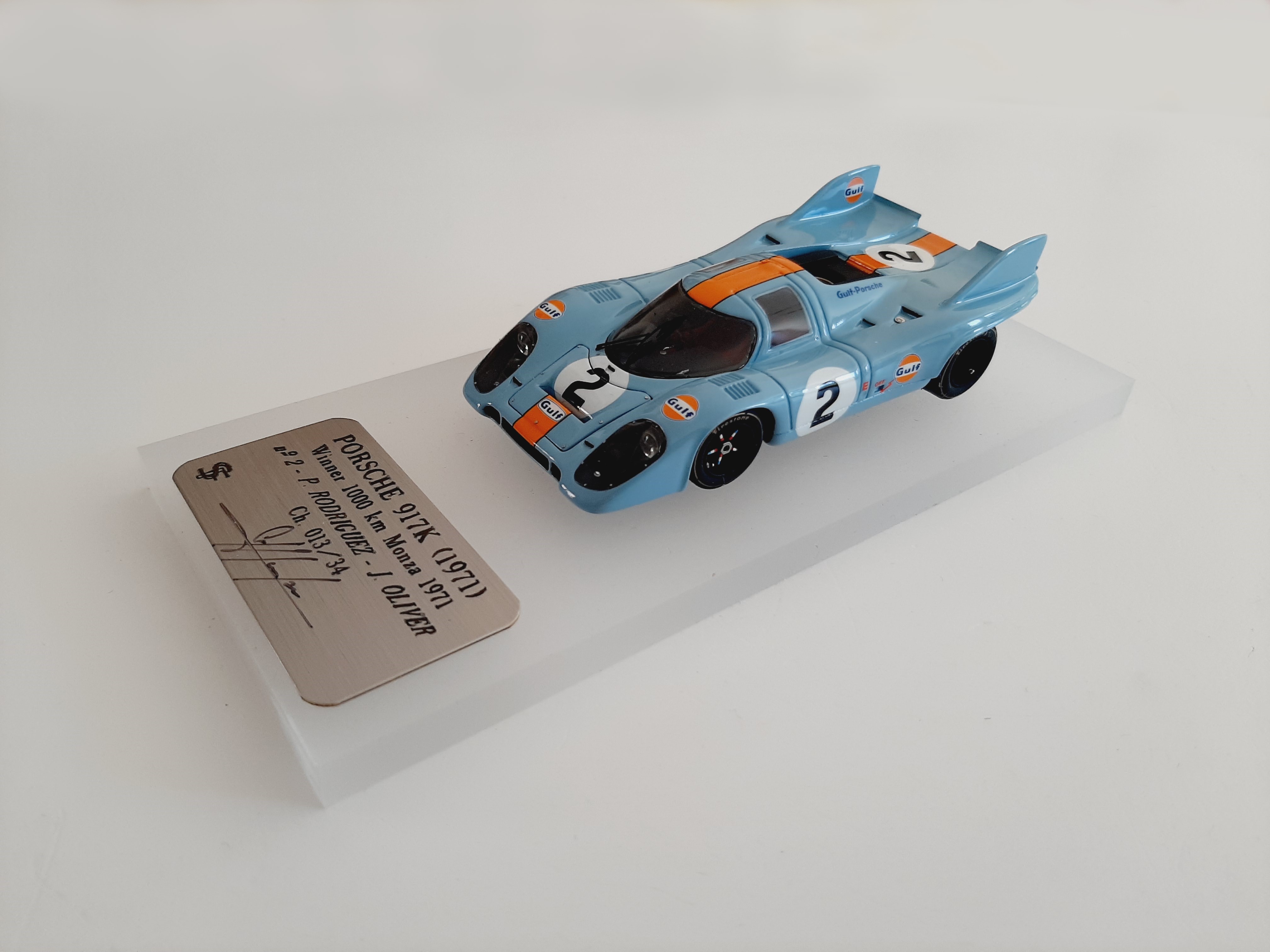F. Suber : Porsche 917K winner Monza 1971, Modelart111