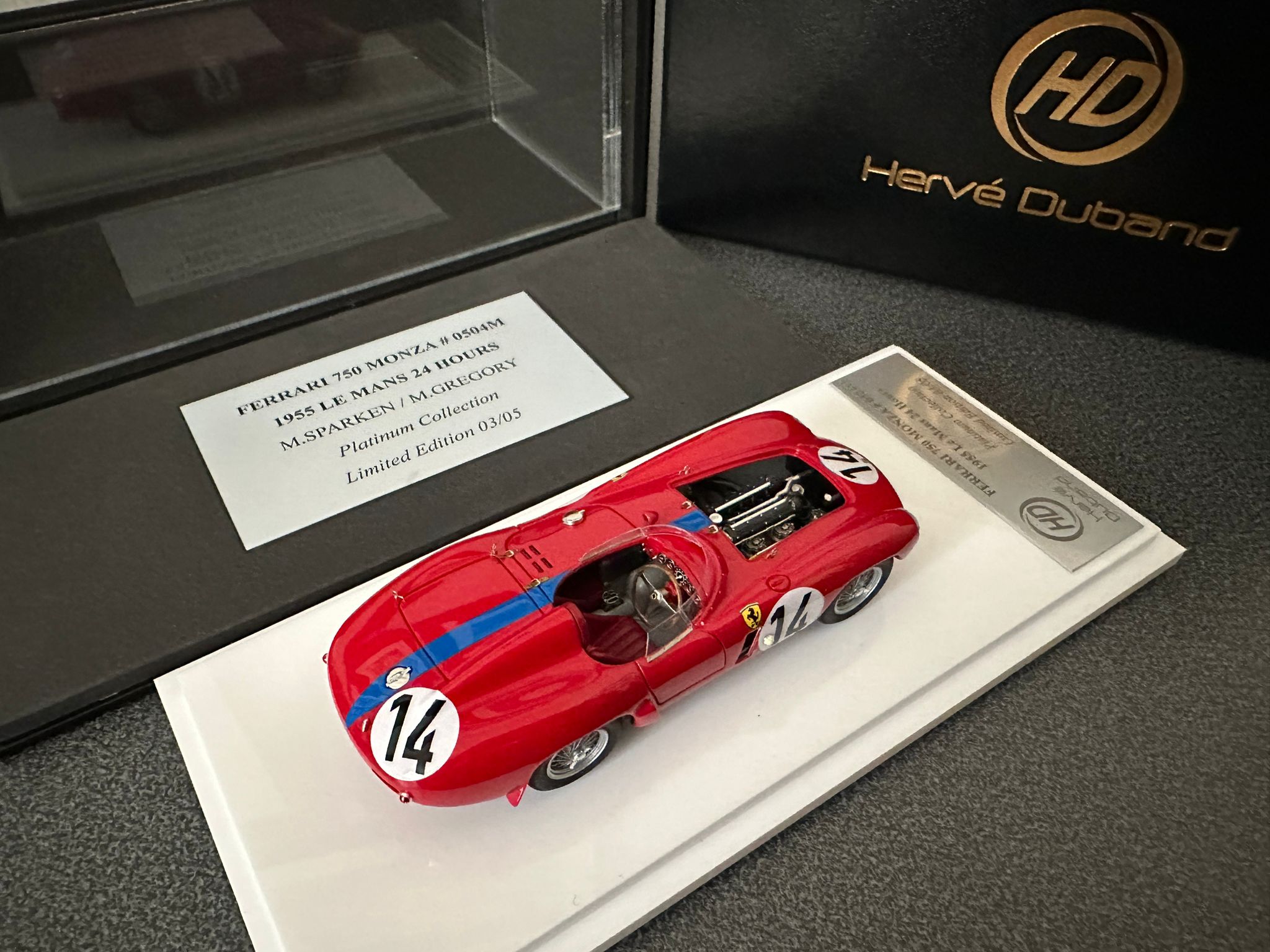H. Duband : Ferrari 750 Monza Le Mans 1955, Modelart111