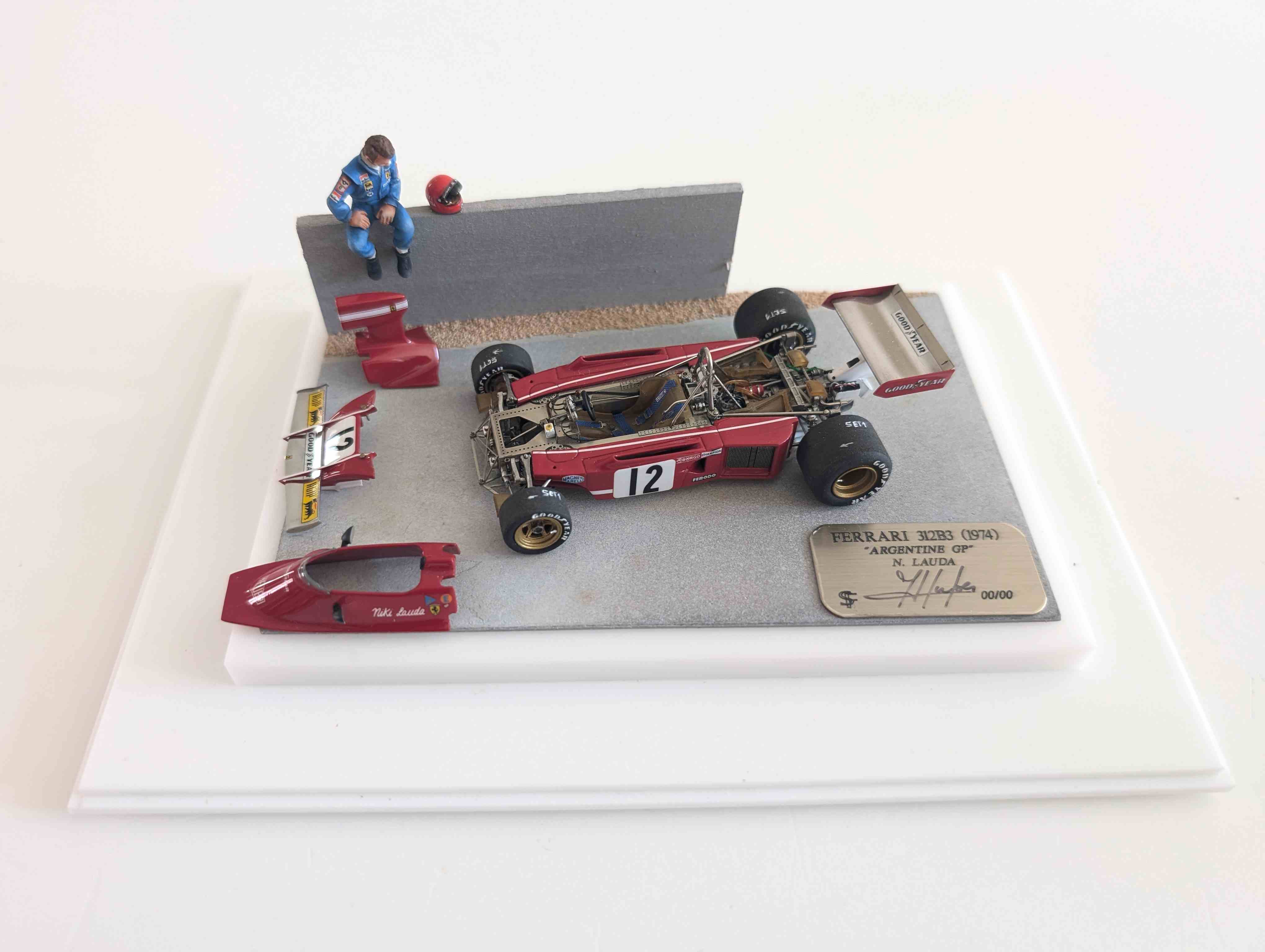 F. Suber : Ferrari 312 B3 N.Lauda 1974 -> RESERVED, Modelart111