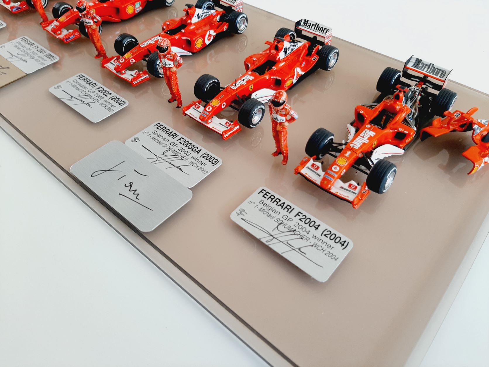 F. Suber : Schumacher Set signed --> SOLD, Modelart111