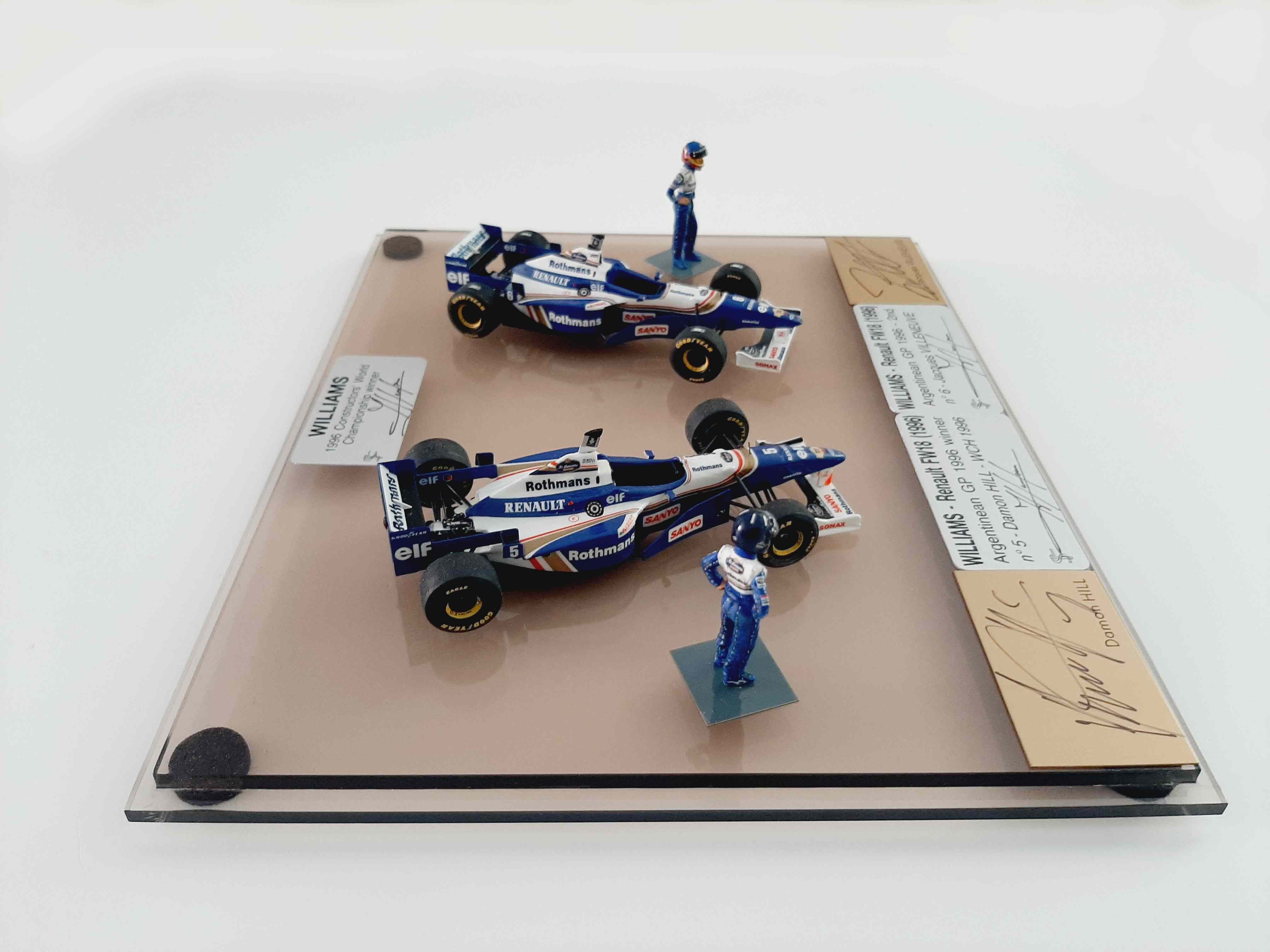F. Suber : Williams FW18 championship winner set --> RESERVED, Modelart111