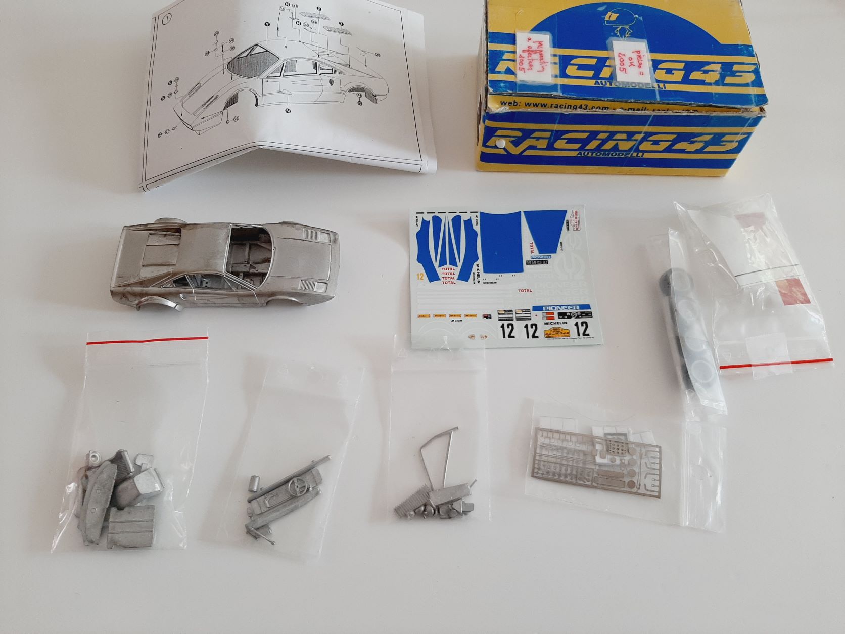 Racing43 : Kit Ferrari 308 Tour de Corse 1982, Modelart111