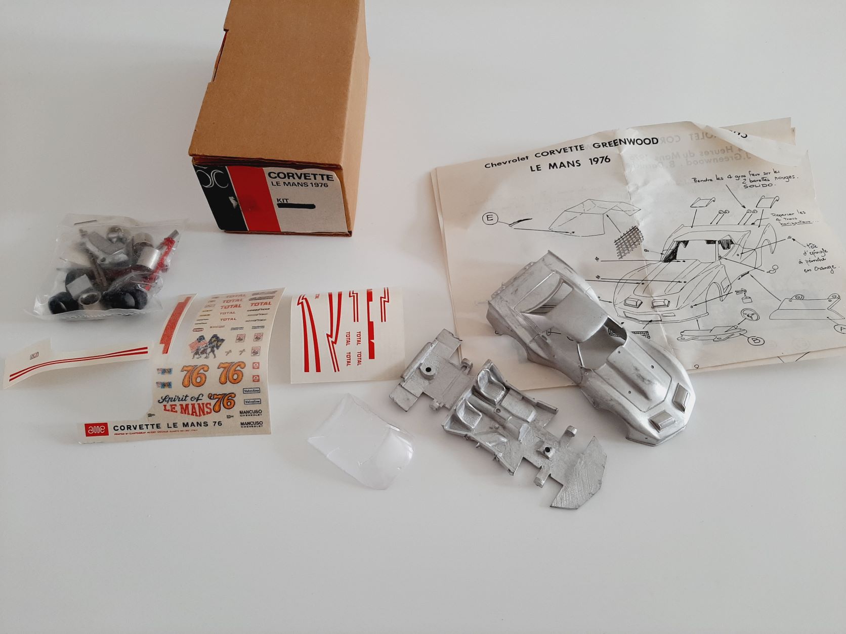 AM Ruf : Kit Chevrolet Corvette le Mans 1976, Modelart111
