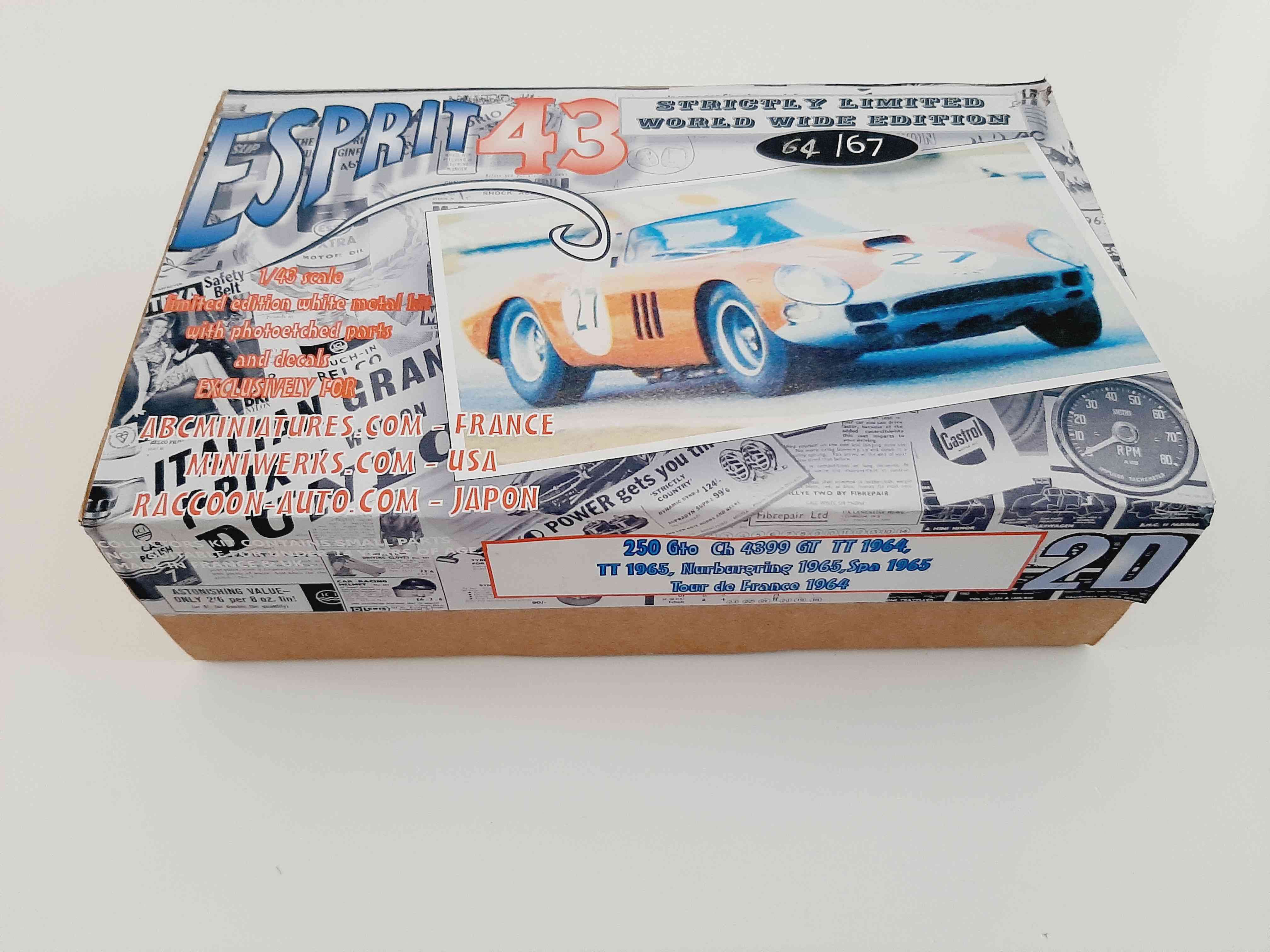 M. Craig : Kit Ferrari 250 GTO 64 Maranello concess. --> SOLD, Modelart111