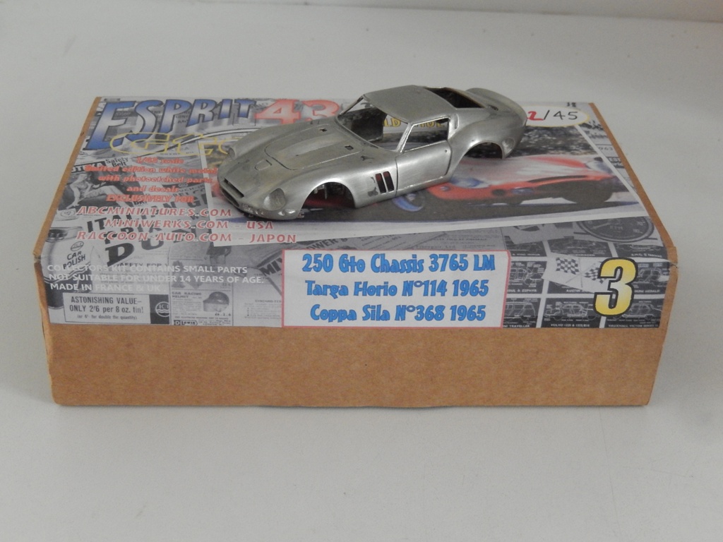 M. Craig : Kit Ferrari 250 GTO 3765 Targa Florio 65 --> SOLD, Modelart111