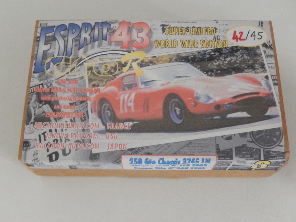 M. Craig : Kit Ferrari 250 GTO 3765 Targa Florio 65 --> SOLD, Modelart111