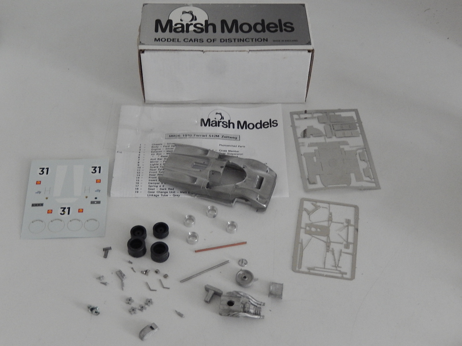 Marsh : Kit Ferrari 512M Zeltweg J.Ickx --> SOLD, Modelart111