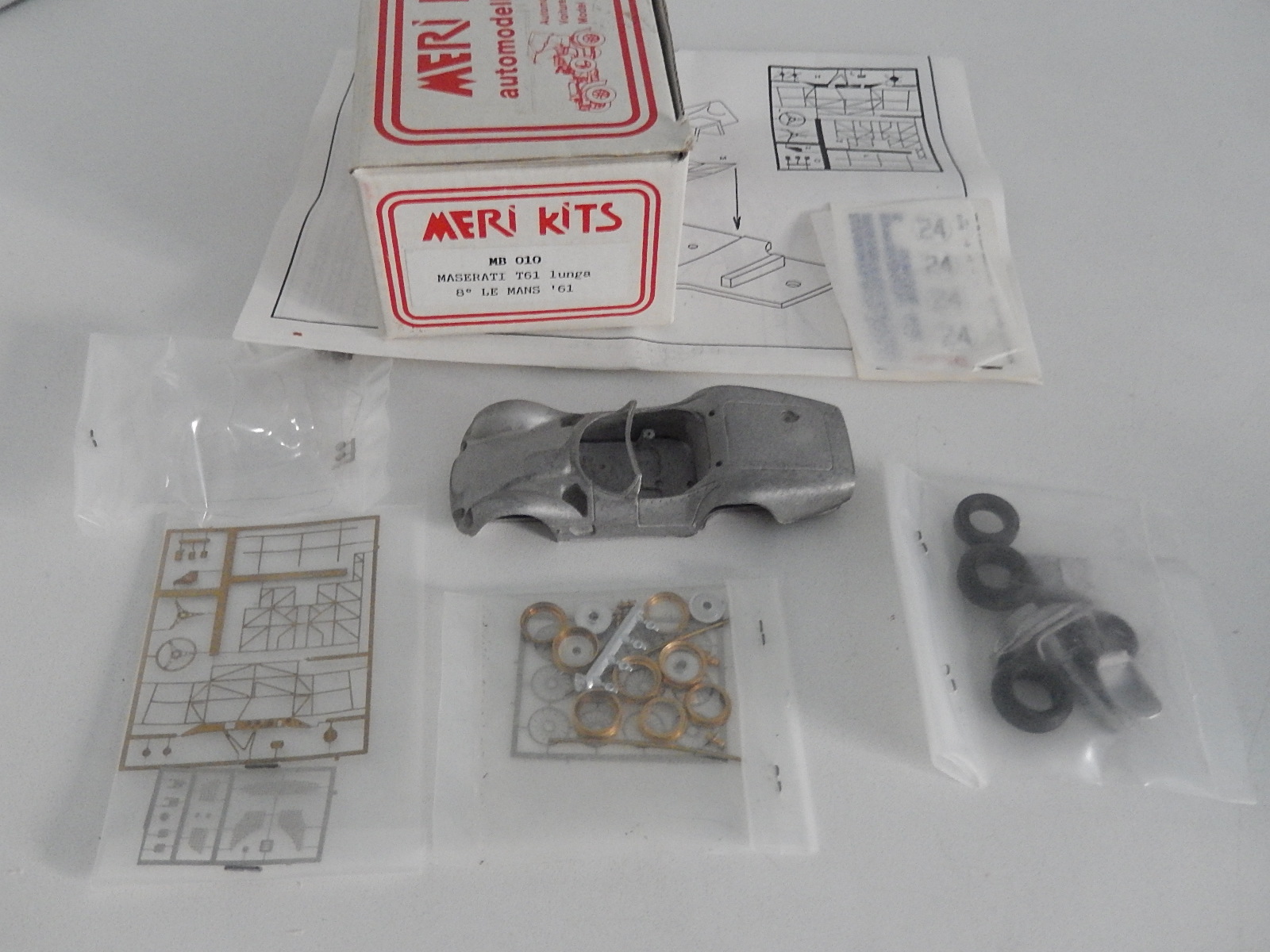 Meri : Kit Maserati Tipo 61 le mans 1961 --> sold, Modelart111