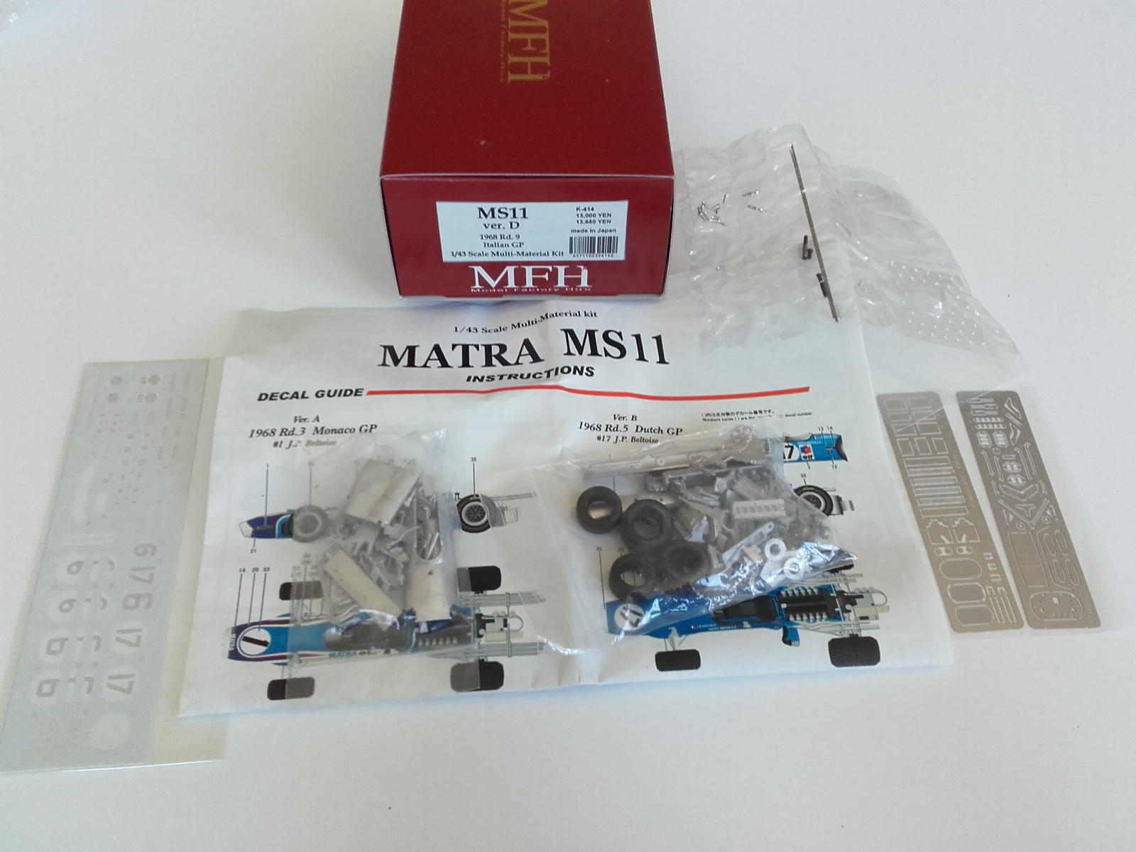 MFH Hiro : Kit Matra MS11 1968 --> SOLD, Modelart111