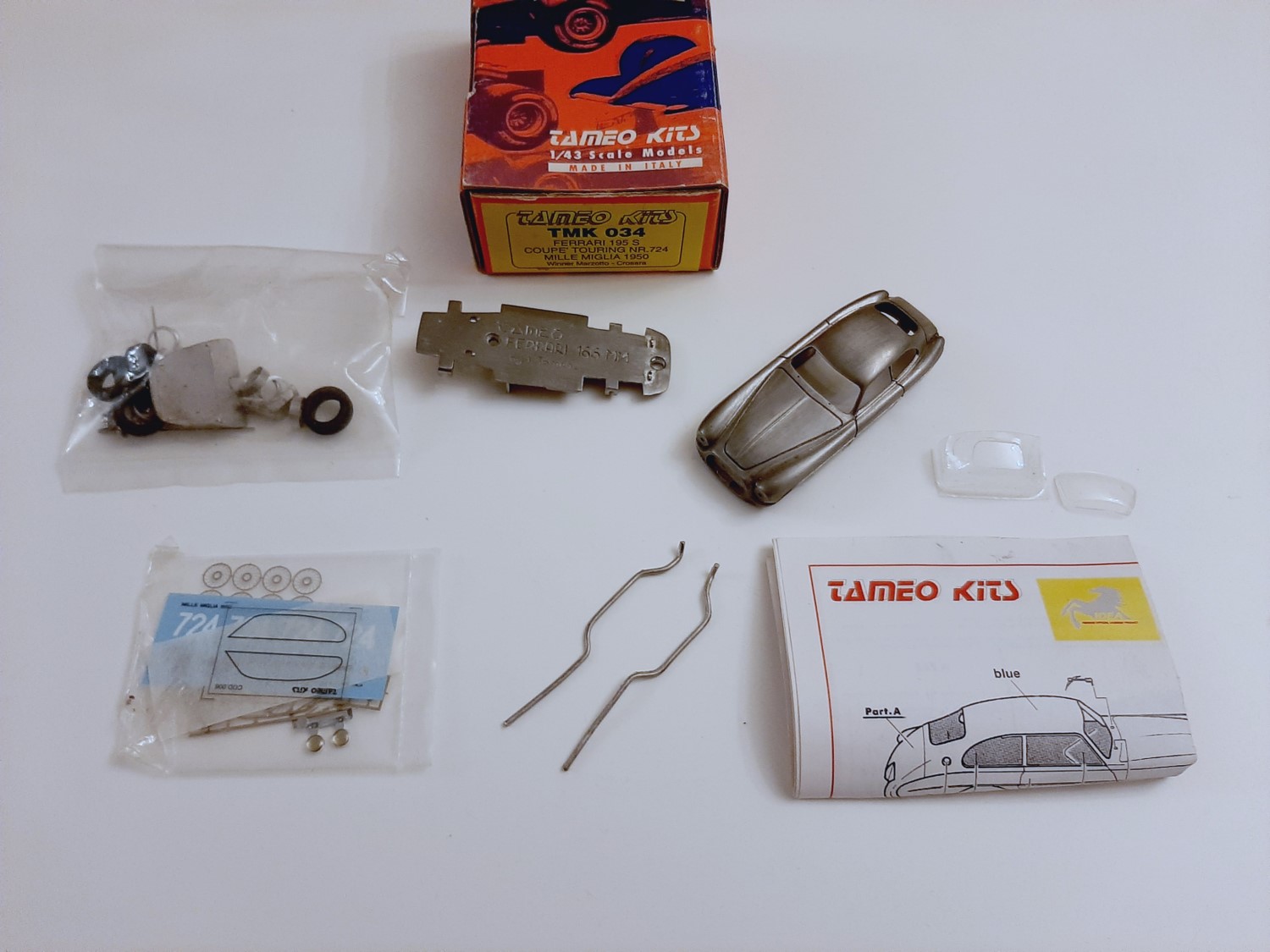 Tameo : Kit Ferrari 195S Mille Miglia 1950 --> SOLD, Modelart111