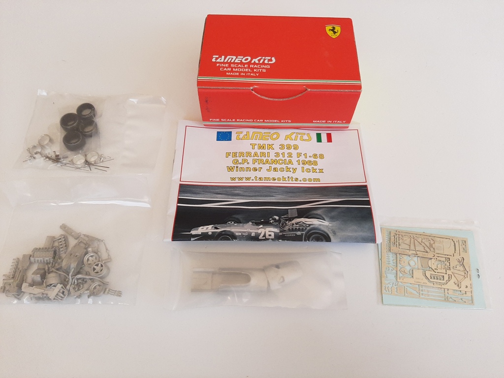 Tameo : Kit Ferrari 312 F1 GP France 1968, Modelart111