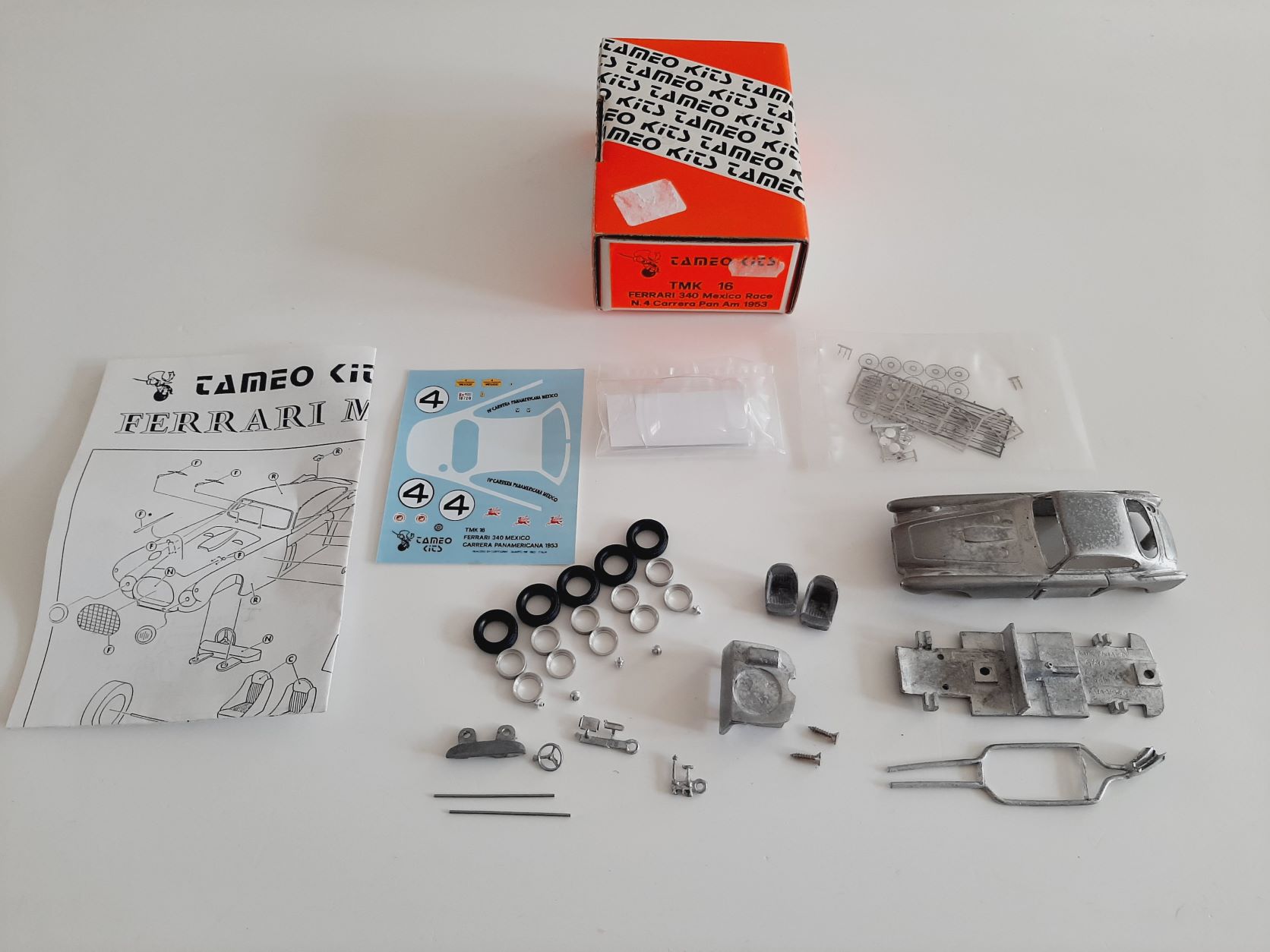 Tameo : Kit Ferrari 340 mexico Panamericana 1953, Modelart111