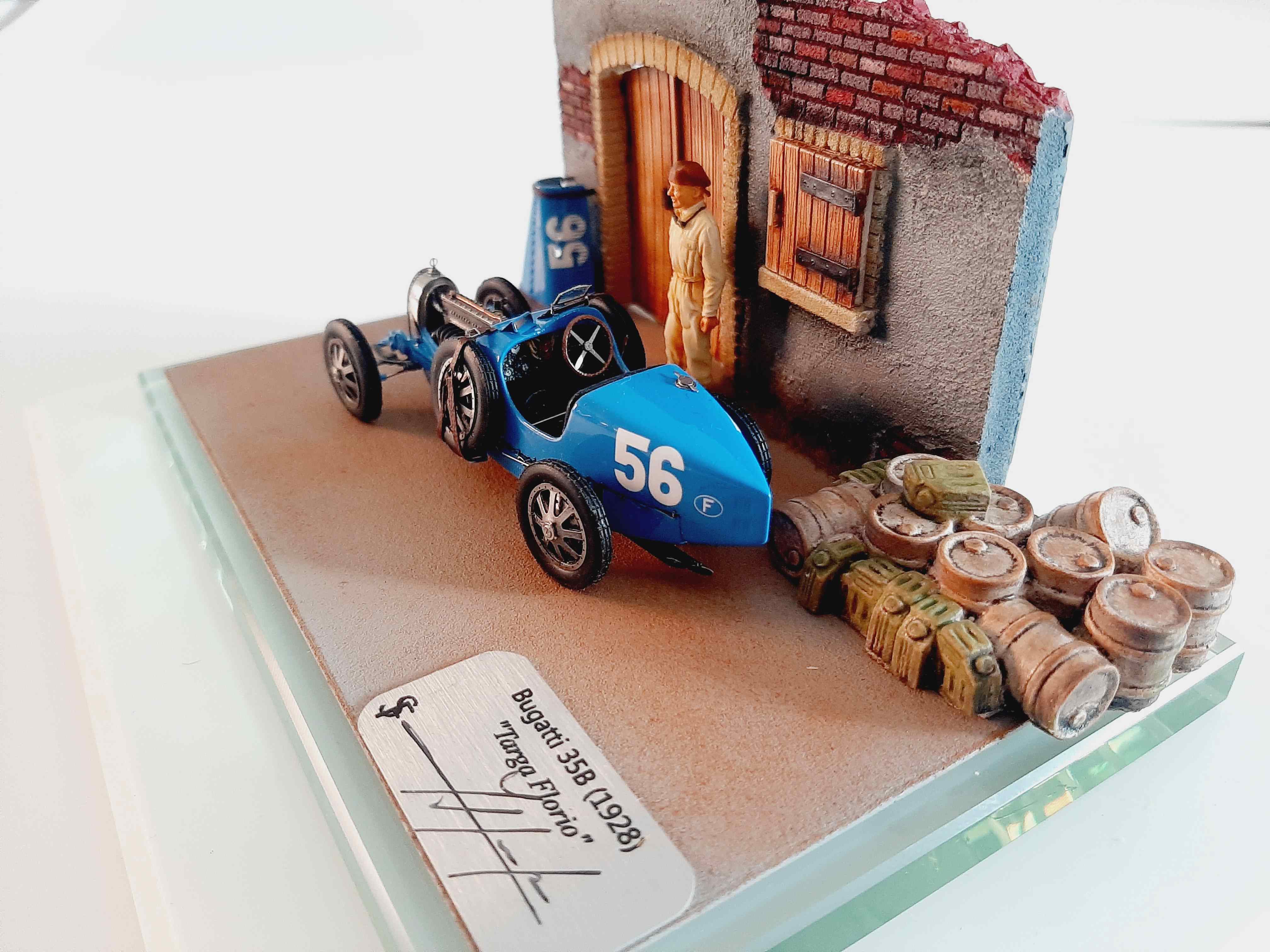 F. Suber : Bugatti T35 winner Targa Florio 1928, Modelart111