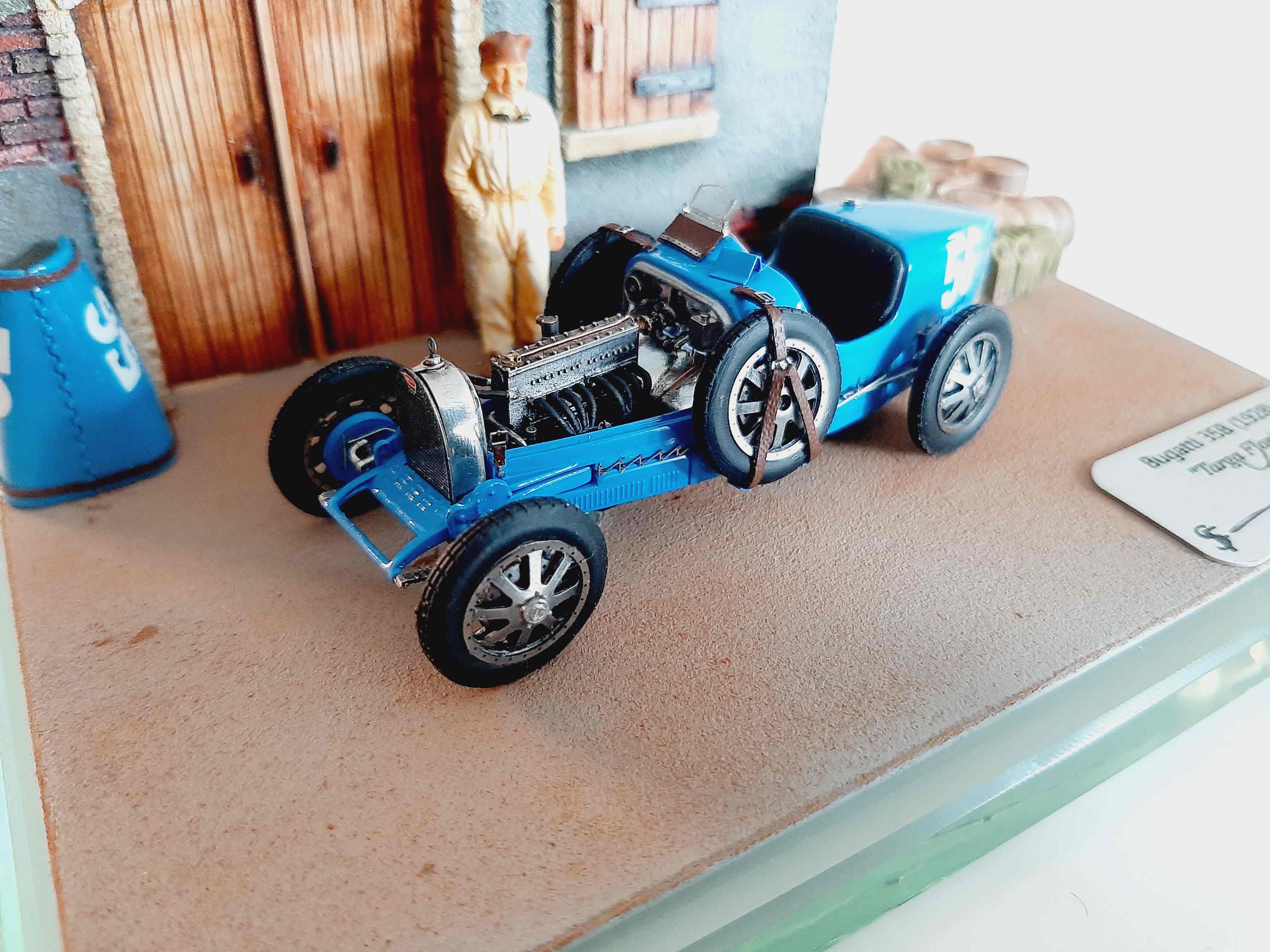F. Suber : Bugatti T35 winner Targa Florio 1928, Modelart111