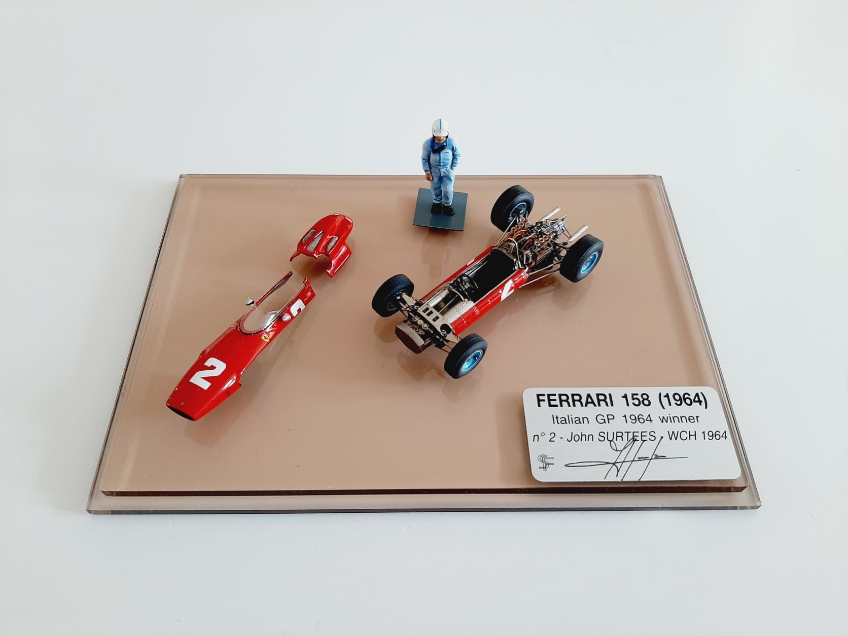 F. Suber : Ferrari 158 F1 Italian GP 1964 Winner --> SOLD, Modelart111