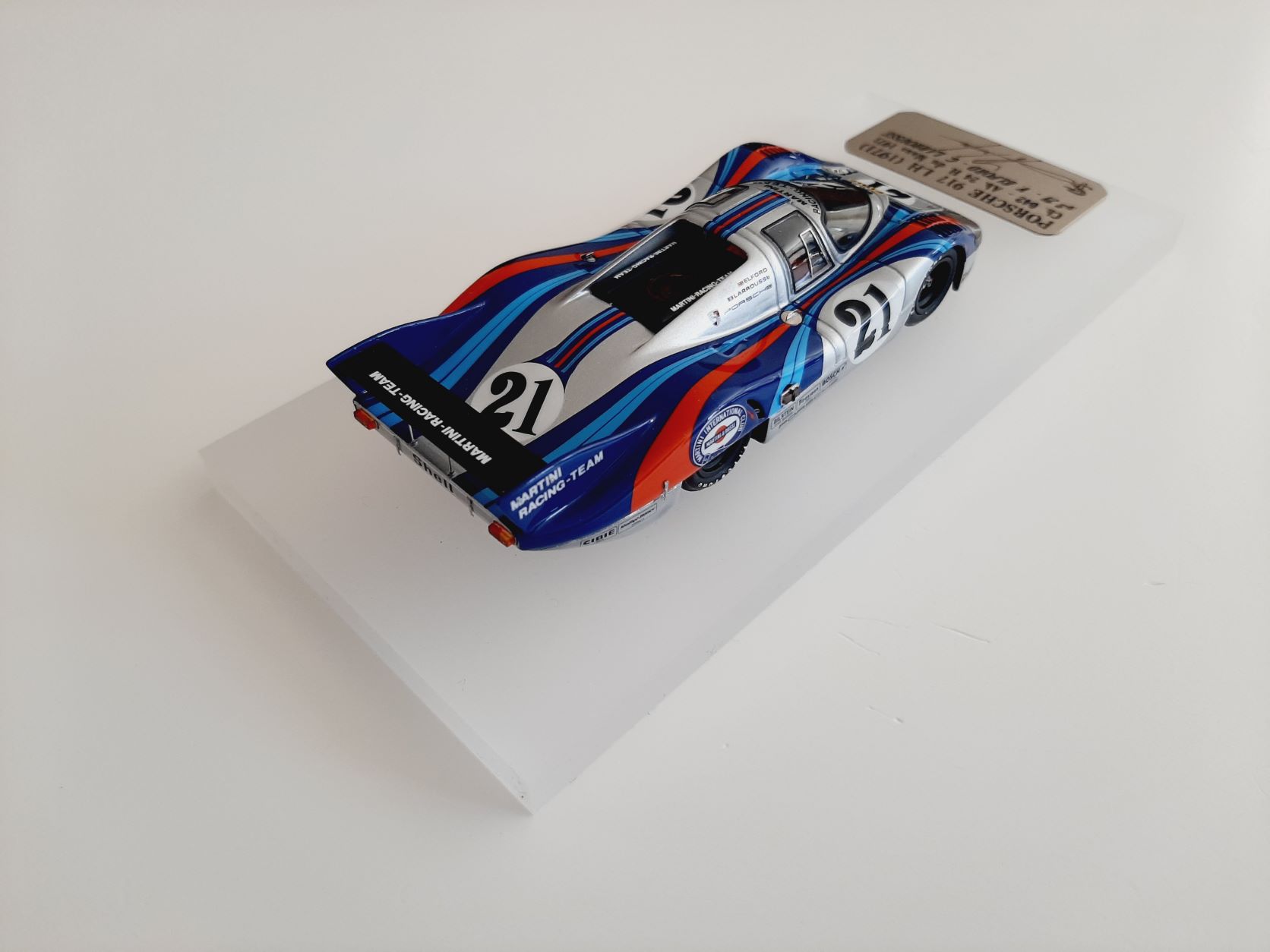 F. Suber : Porsche 917 Martini Le Mans 1971, Modelart111