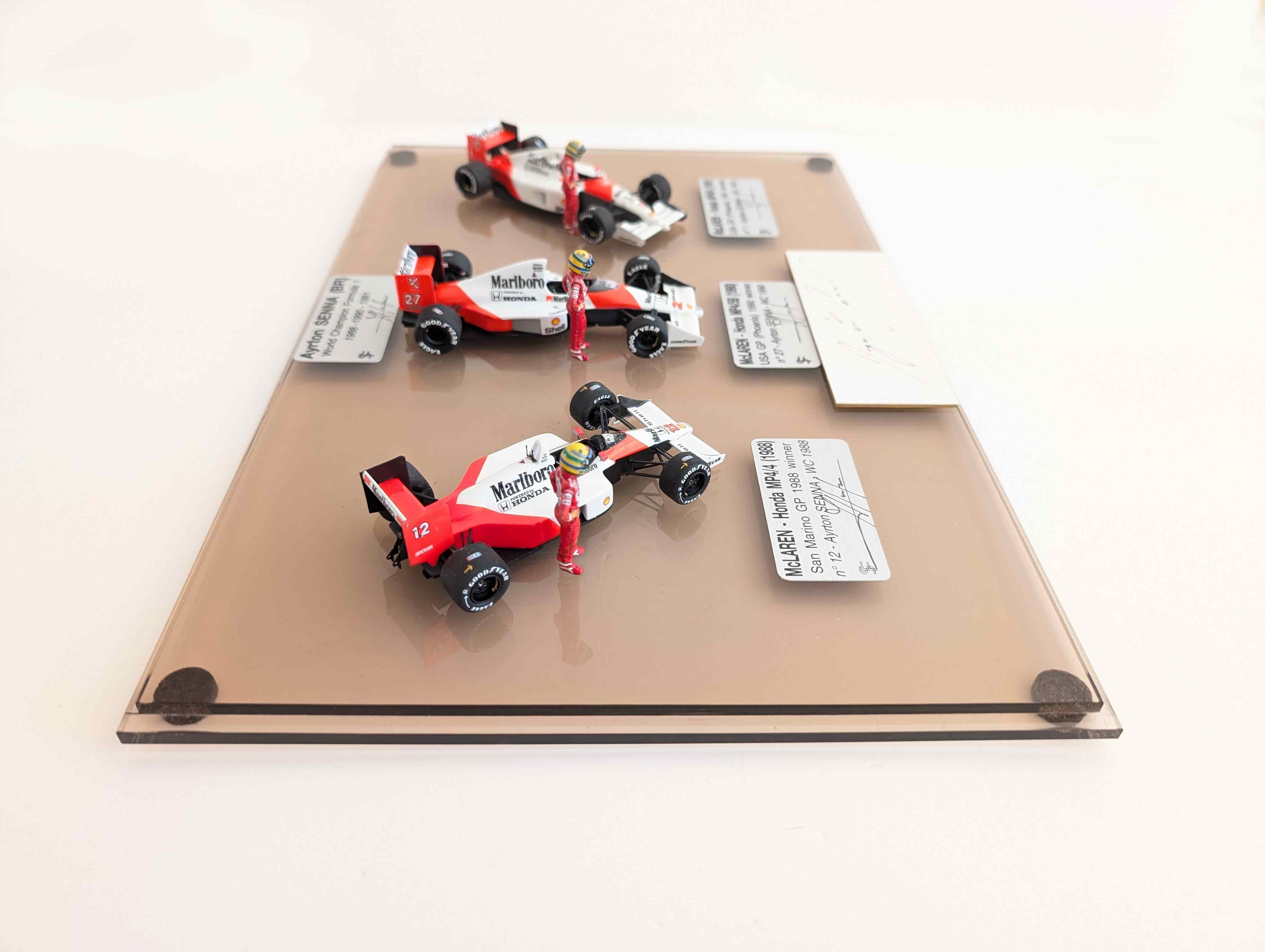 F. Suber : Mc Laren - Ayrton Senna world champion set, Modelart111