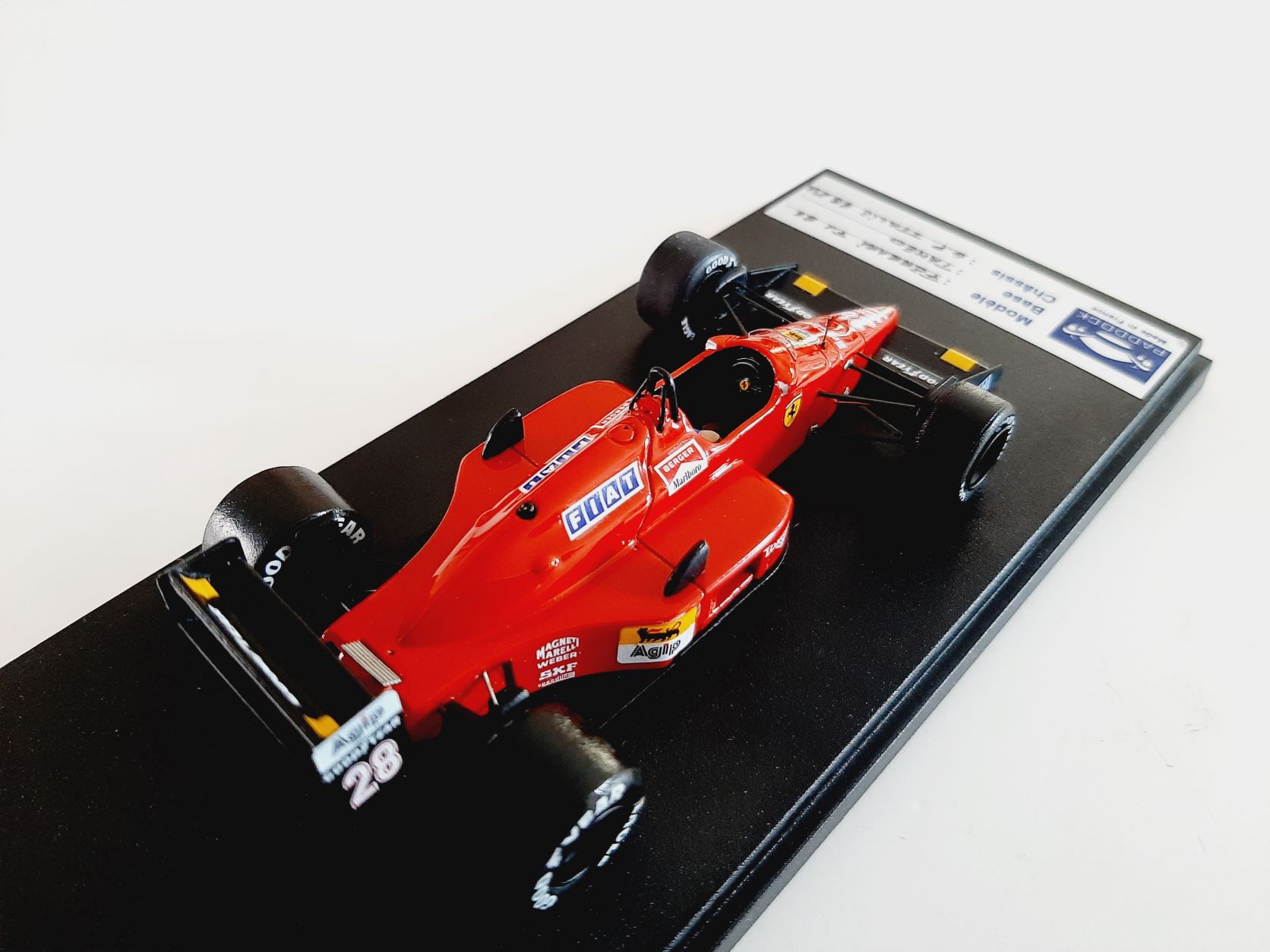 Paddock : Ferrari F1 winner Italian GP 1988, Modelart111
