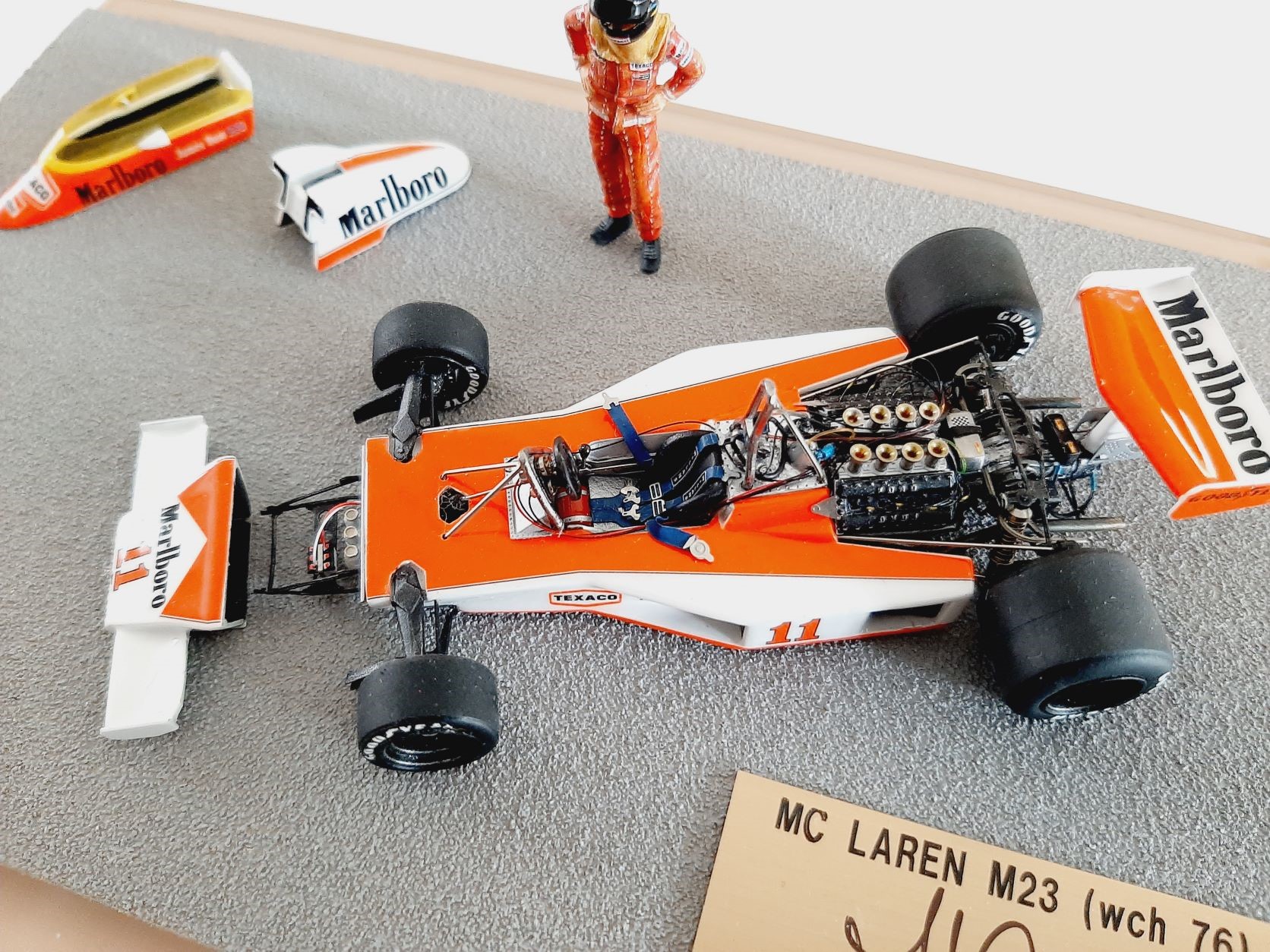 F. Suber : Mc Laren M23 winner French GP 1976 --> SOLD, Modelart111