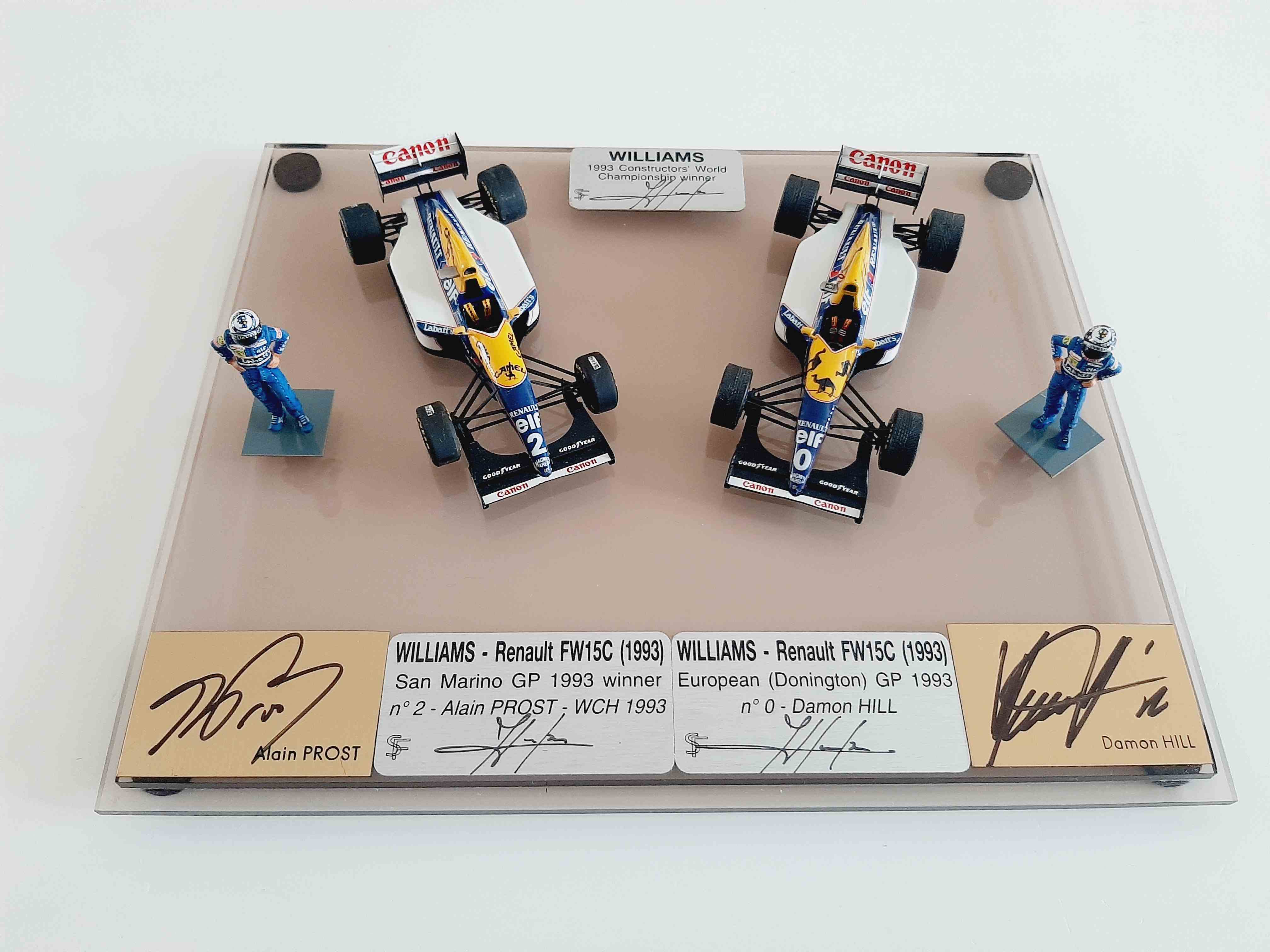 F. Suber : Williams FW15C championship winner set, Modelart111