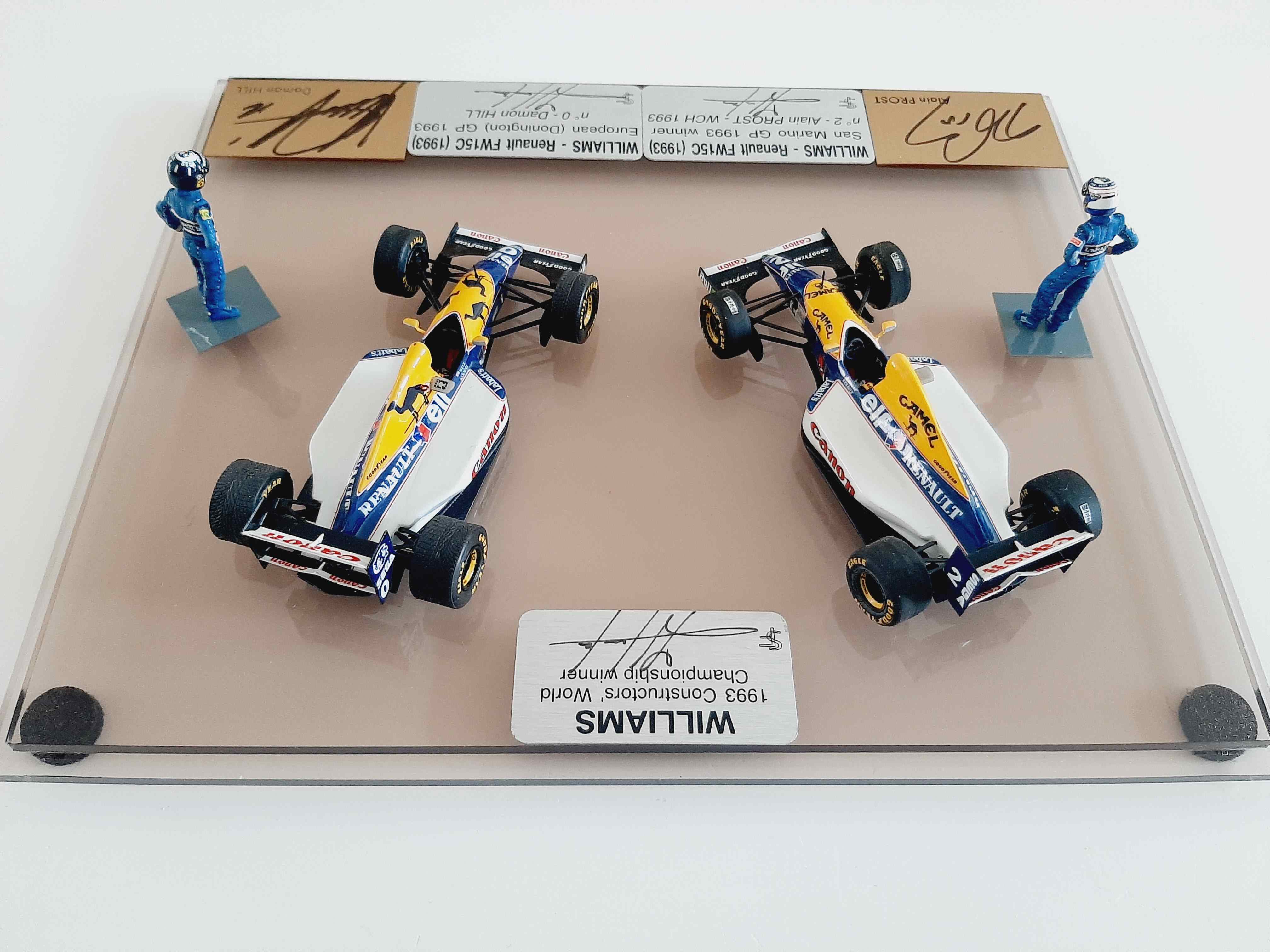 F. Suber : Williams FW15C championship winner set, Modelart111