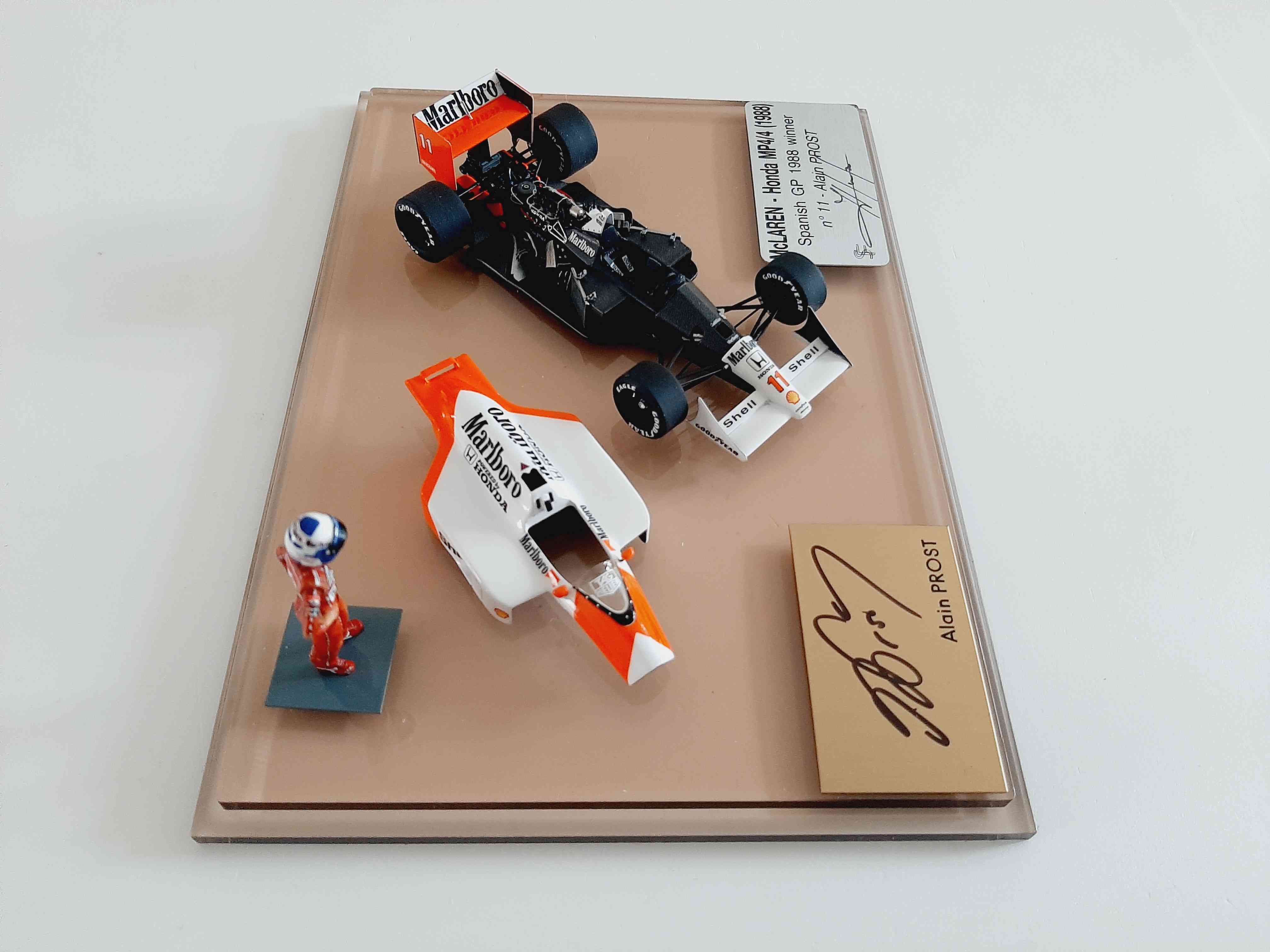 F. Suber : Mc Laren MP4/4 Winner Spanish GP 1988 -> SOLD, Modelart111