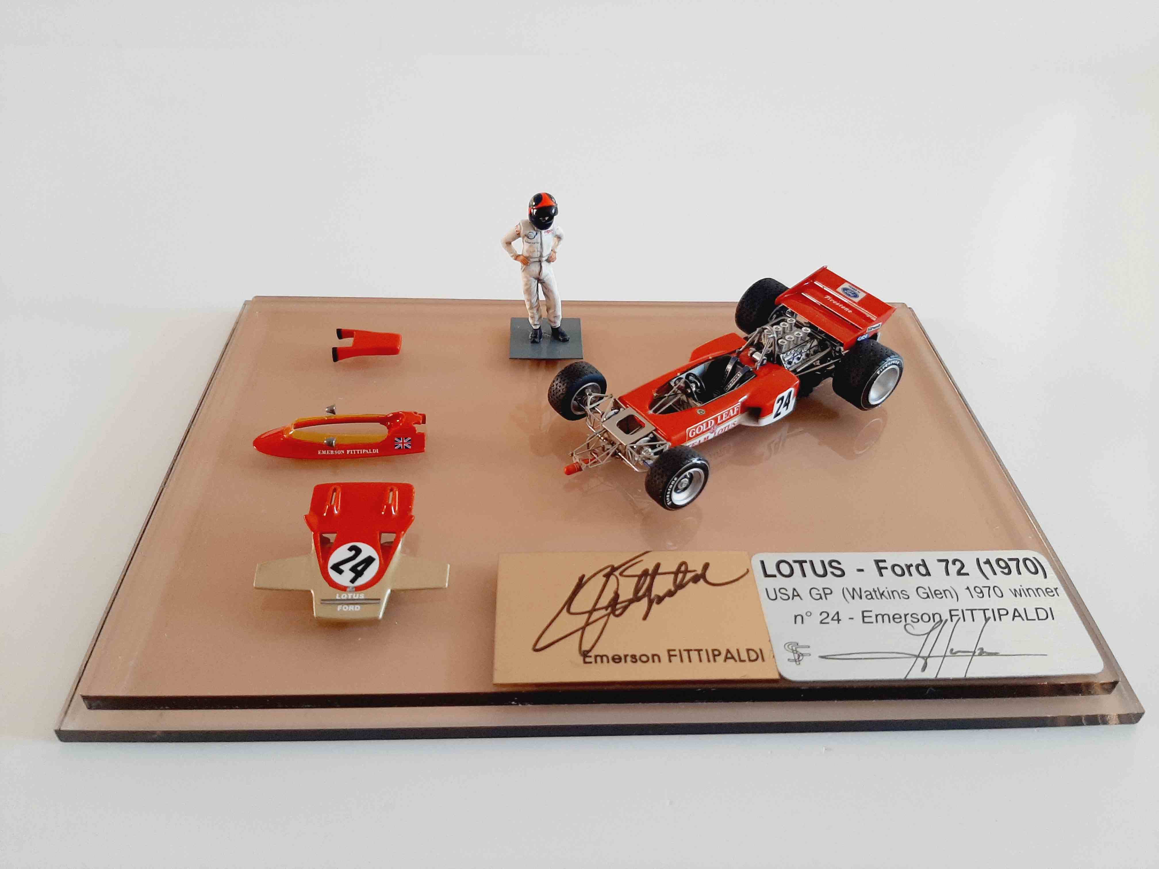 F. Suber : Lotus 72 Winner GP USA 1970, Modelart111